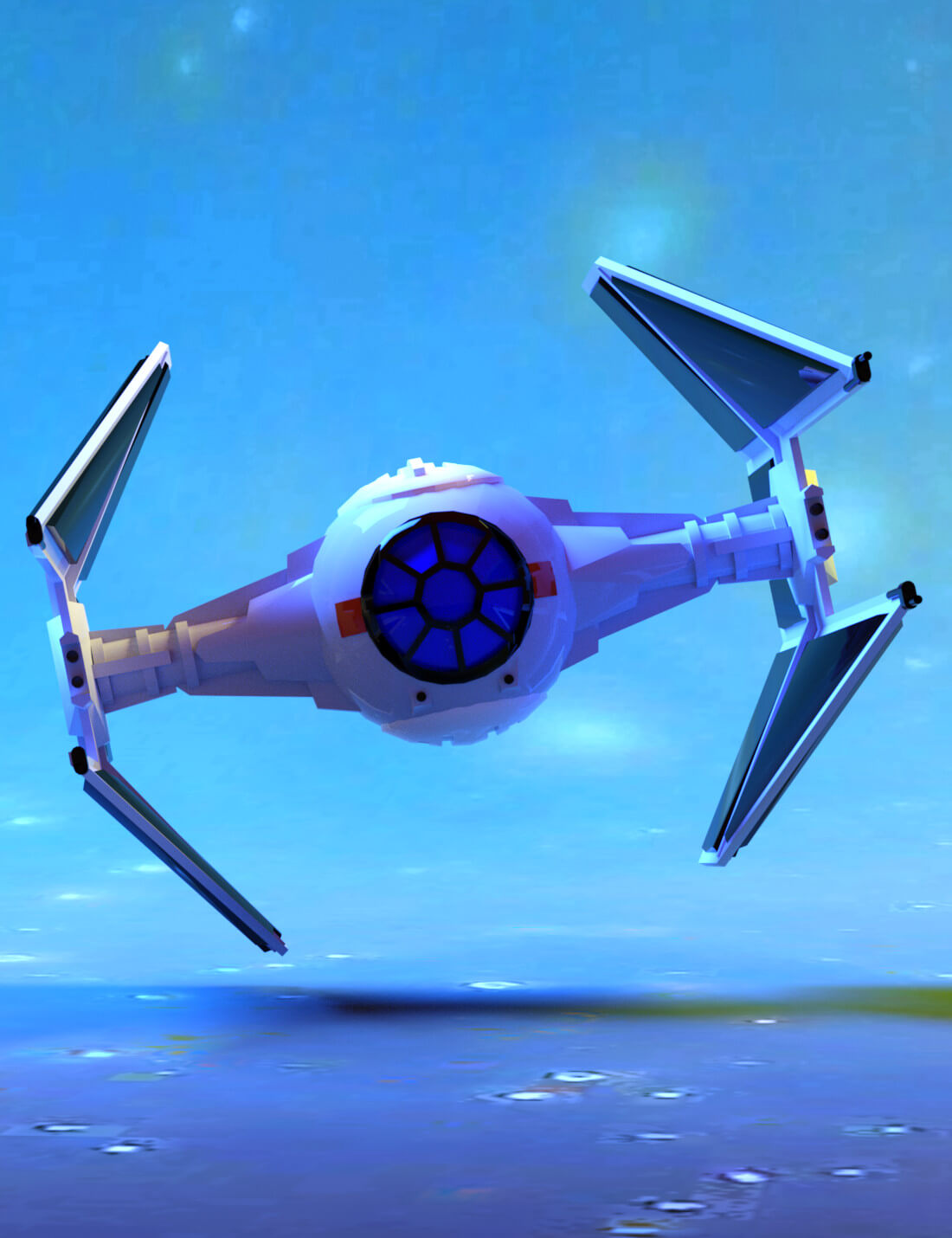 Star Wars Series: LT TIE1 Galactic Empire for Unreal Engine - 3D Model ...