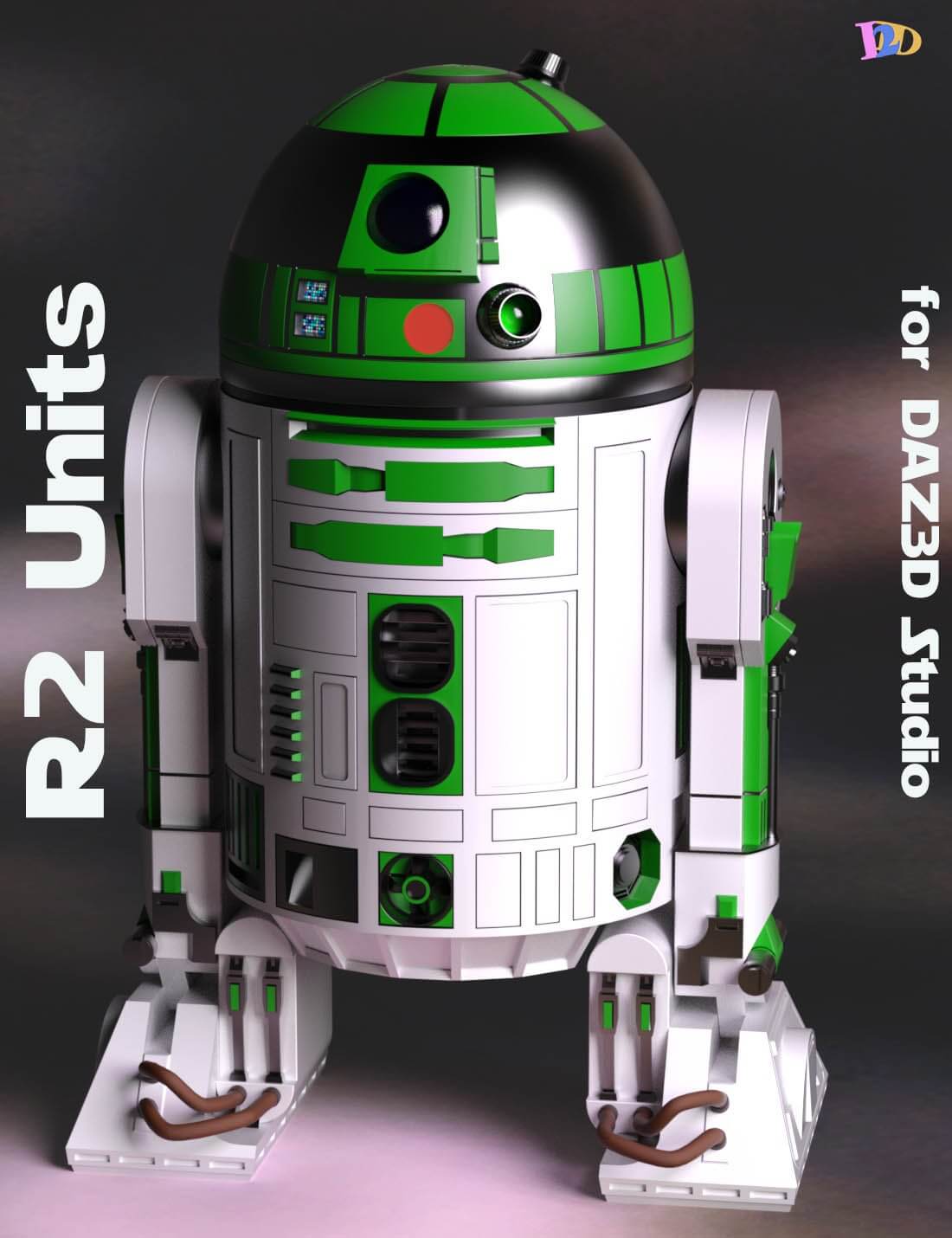 R Units Astromechs Bundle - Daz Content by den