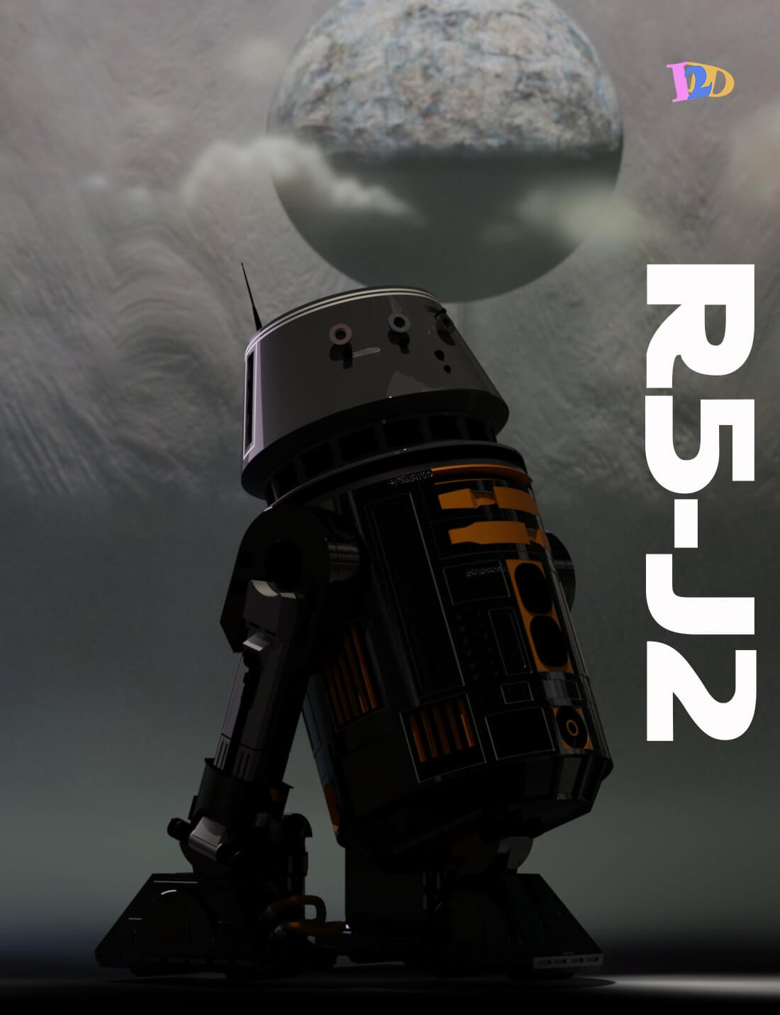 Star Wars Series: R Units Astromechs Bundle - Daz Content by den