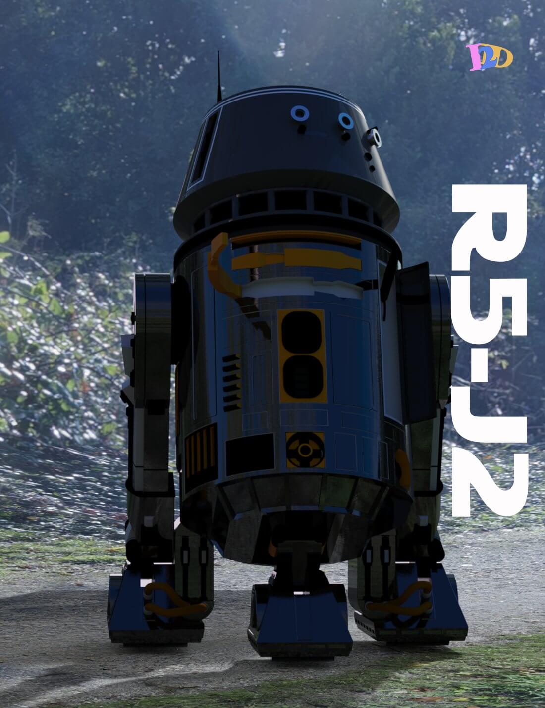 R Units Astromechs Bundle - Daz Content by den