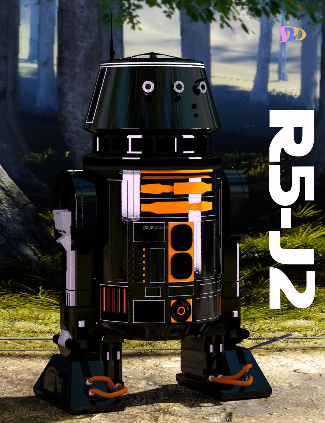 R Units Astromechs Bundle - Daz Content by den