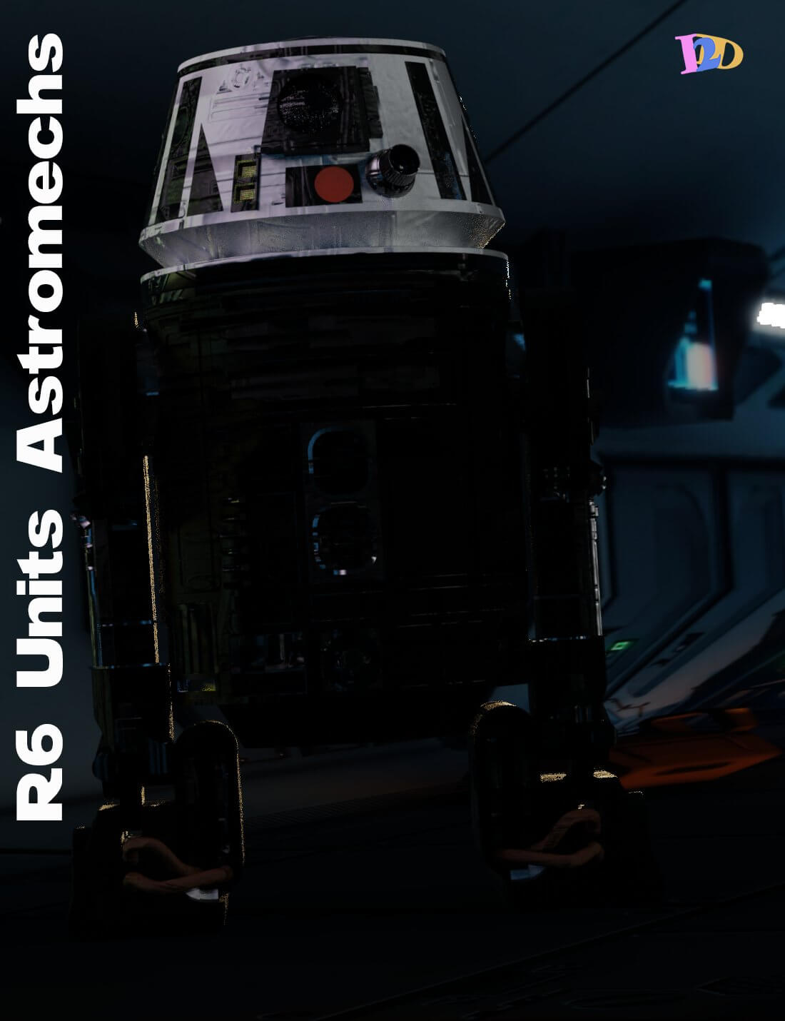 Star Wars Series: R Units Astromechs Bundle - Daz Content by den