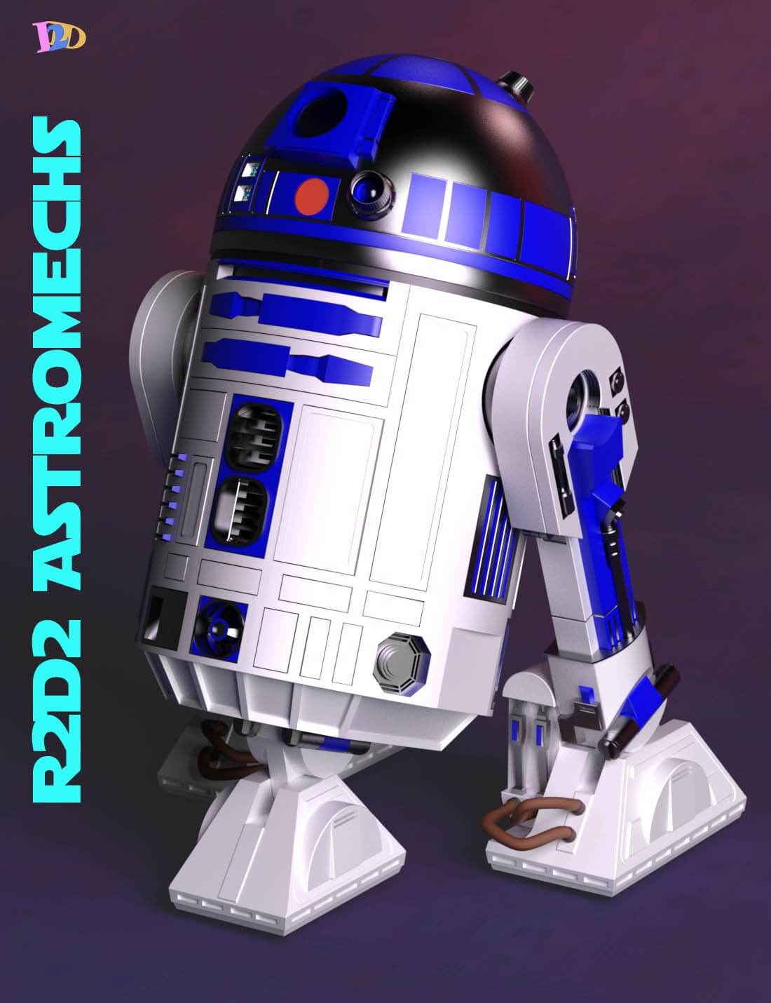 Star Wars Series: R Units Astromechs Bundle - Daz Content by den