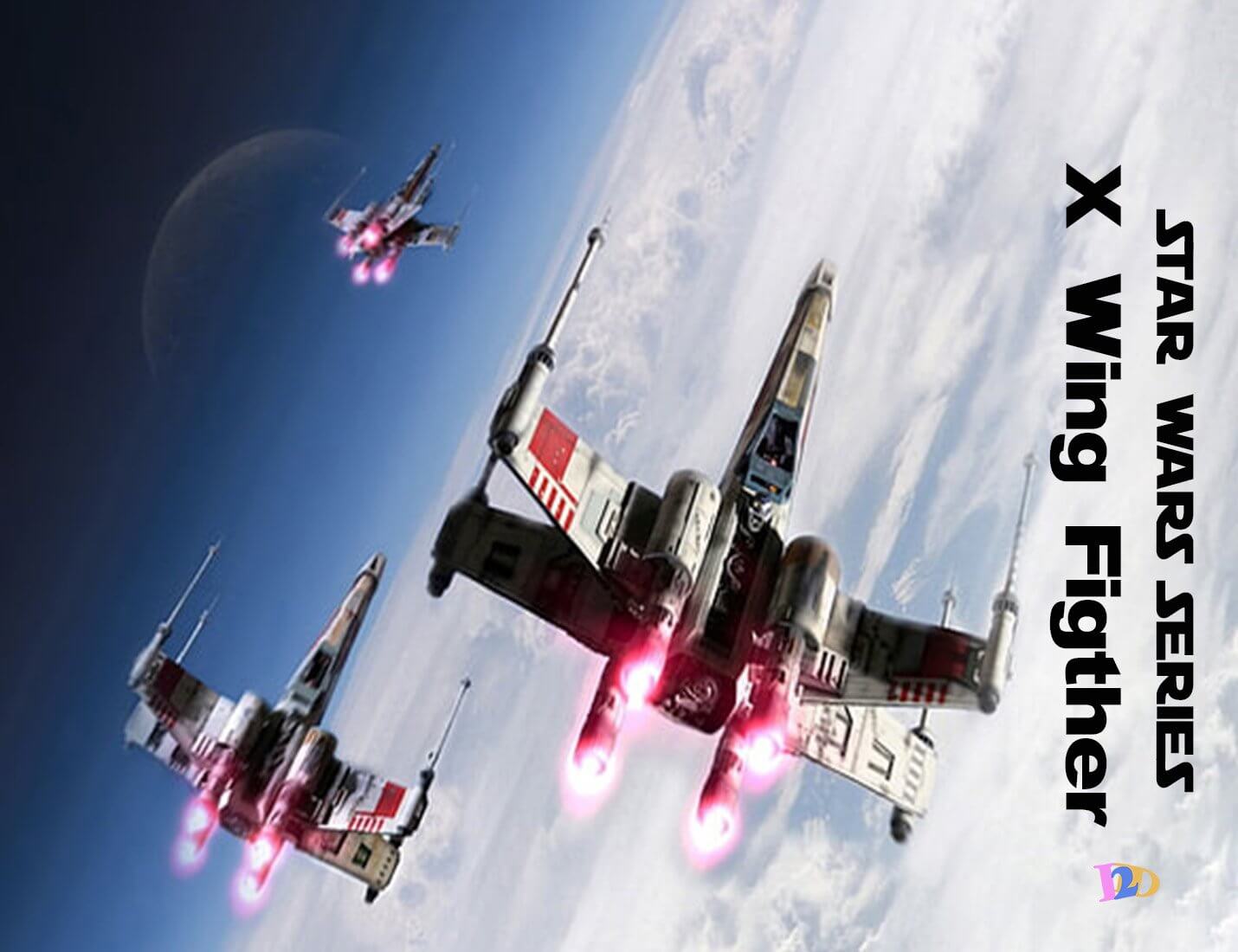 X Wing Starship - Daz Content by den