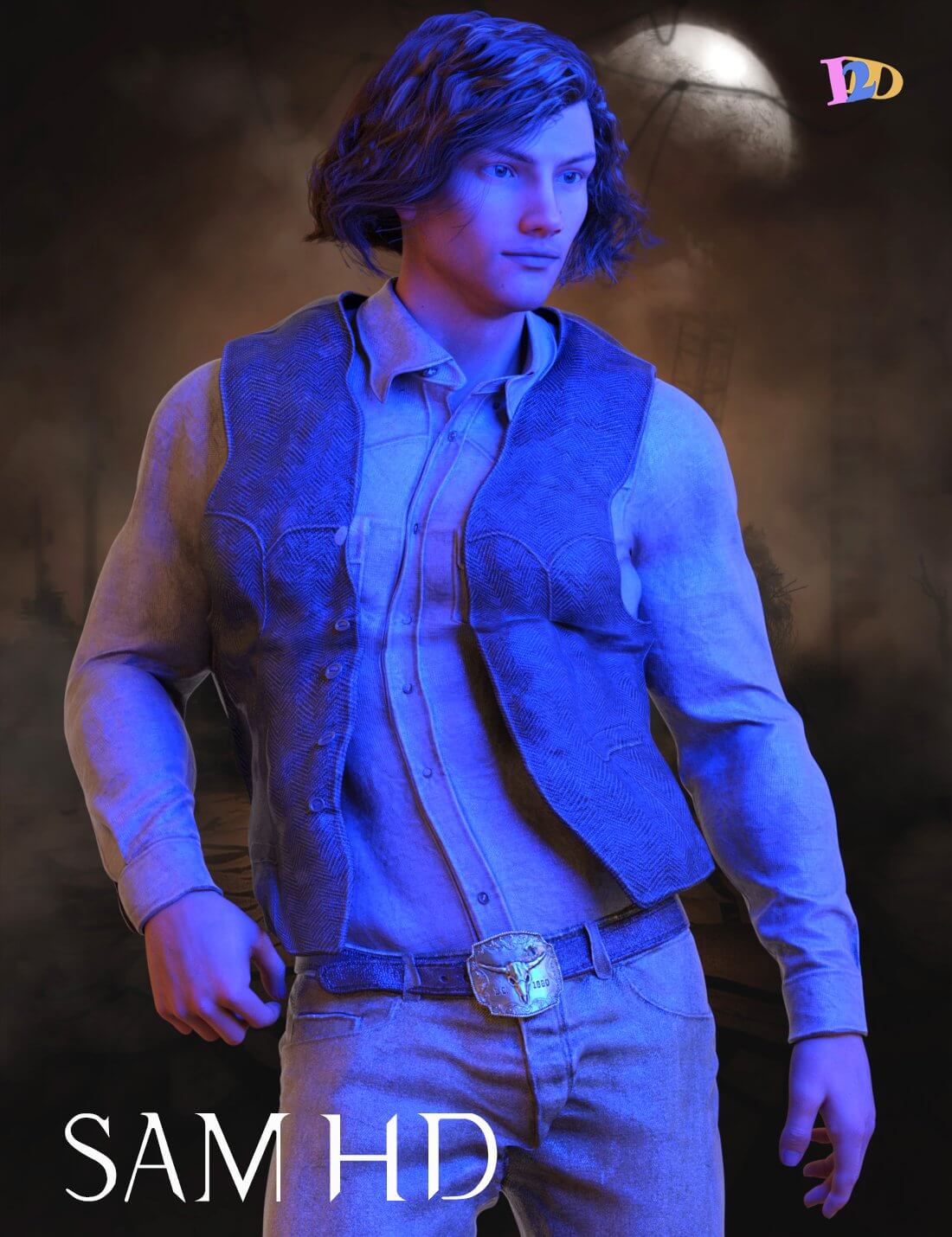 Supernatural Series: Sam HD (Sean) for Genesis 8.1 Male - Daz Content ...