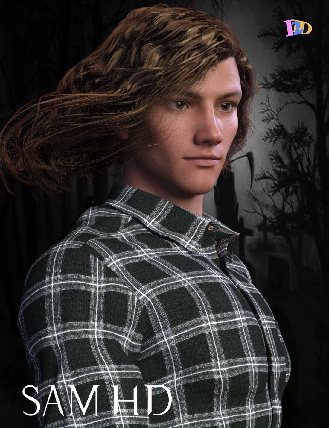 Supernatural Series: Sam HD (Sean) for Genesis 8.1 Male - Daz Content ...