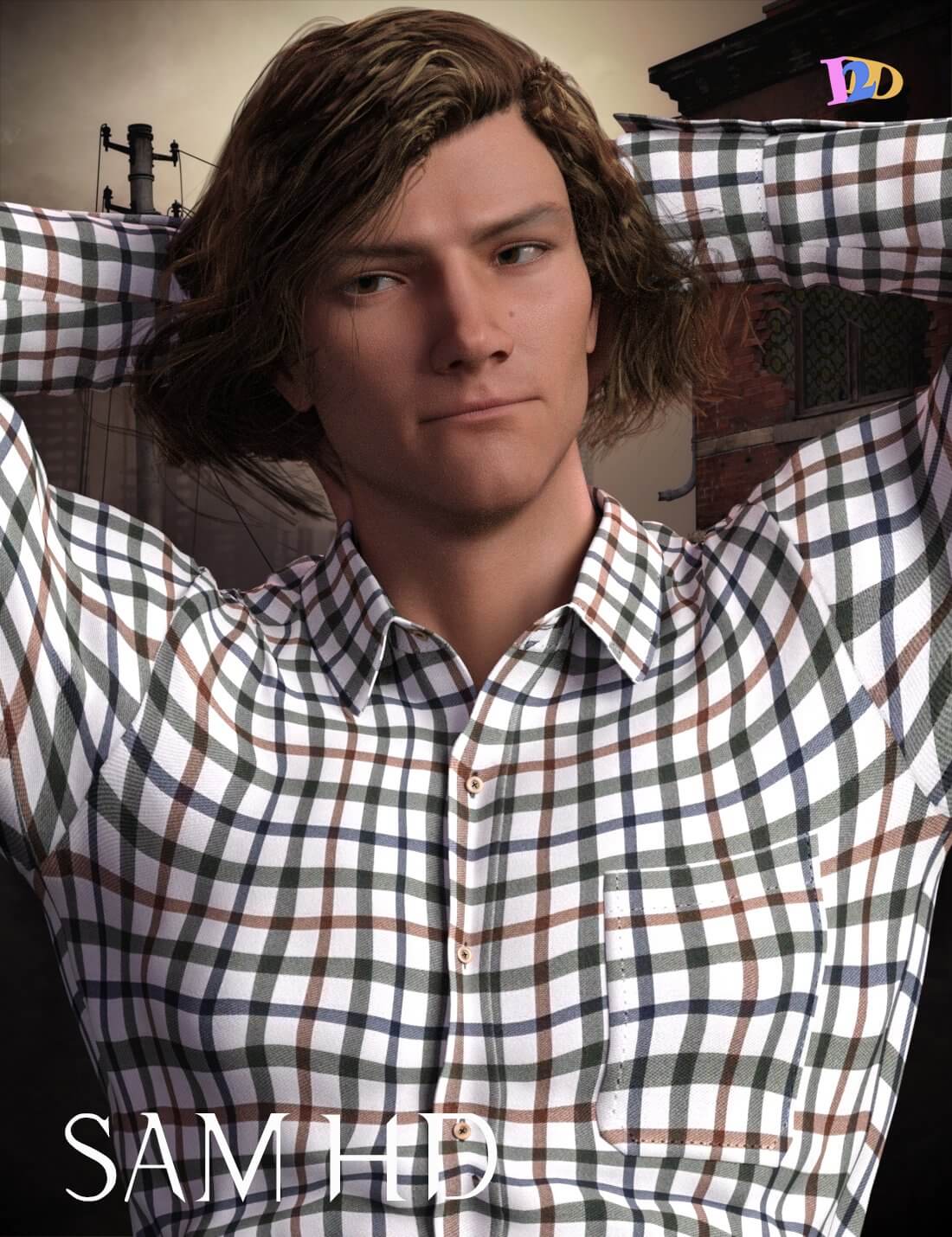 Supernatural Series: Sam HD (Sean) for Genesis 8.1 Male - Daz Content ...