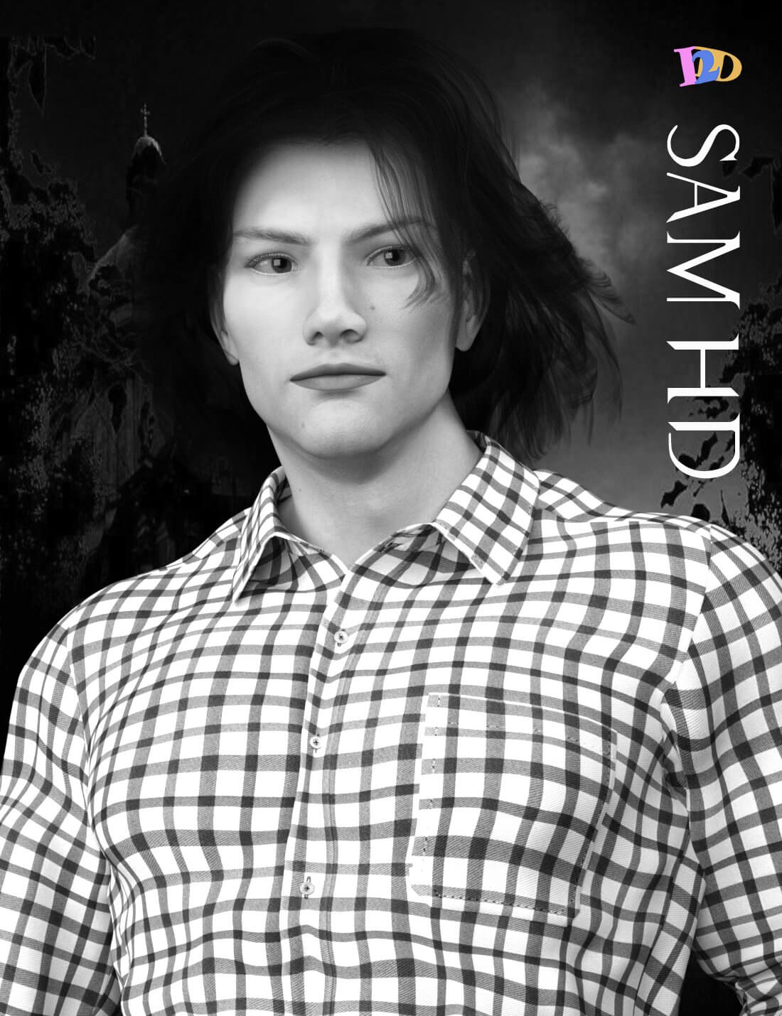 Supernatural Series: Sam HD (Sean) for Genesis 8.1 Male - Daz Content ...