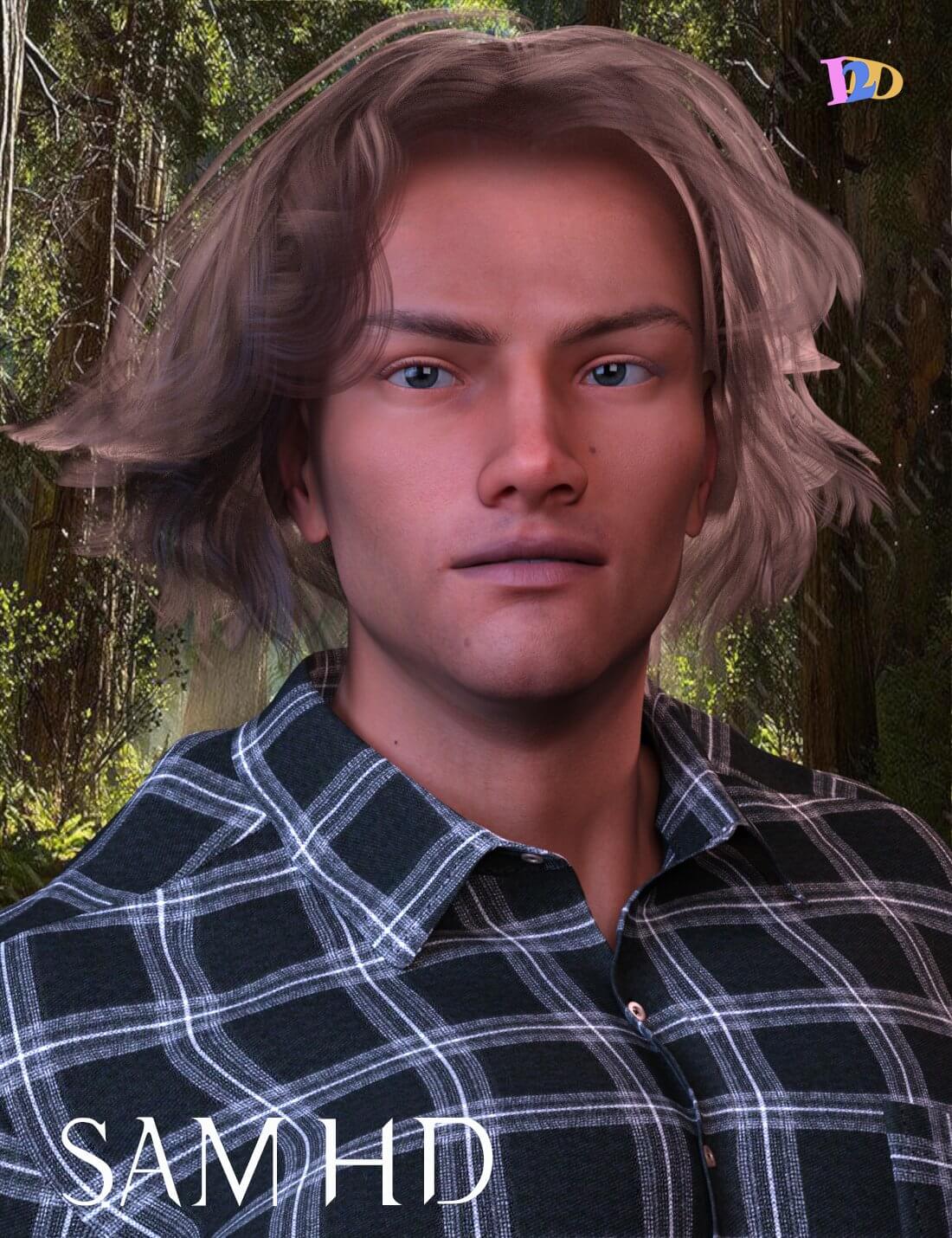 Supernatural Series: Sam HD (Sean) for Genesis 8.1 Male - Daz Content ...