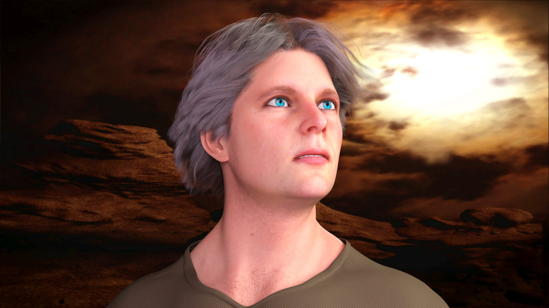 Teo HD 4K for Iclone 8 Non Poser-DAZ 3D Model by den
