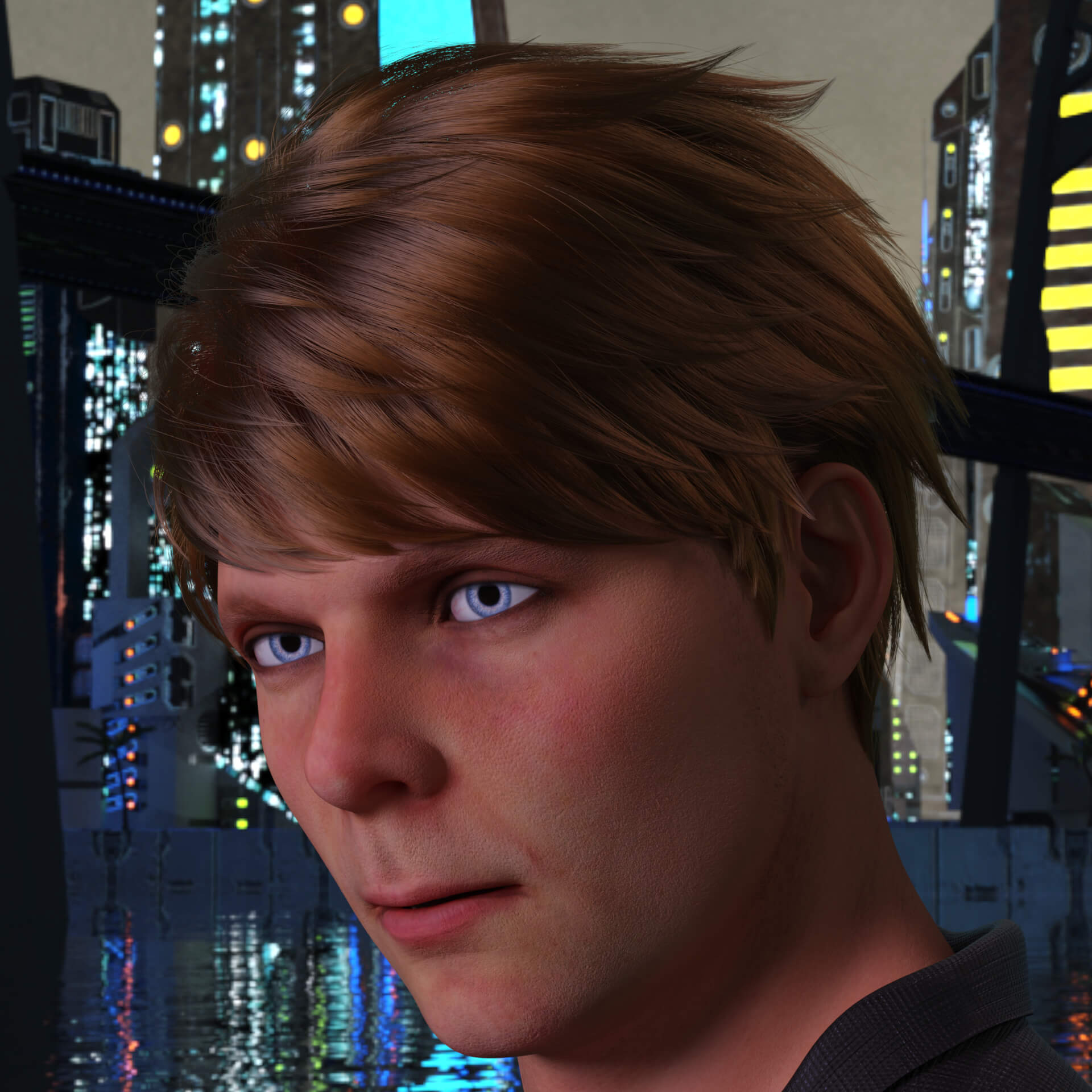 Teo HD for Maya FBX - 3D Model by den