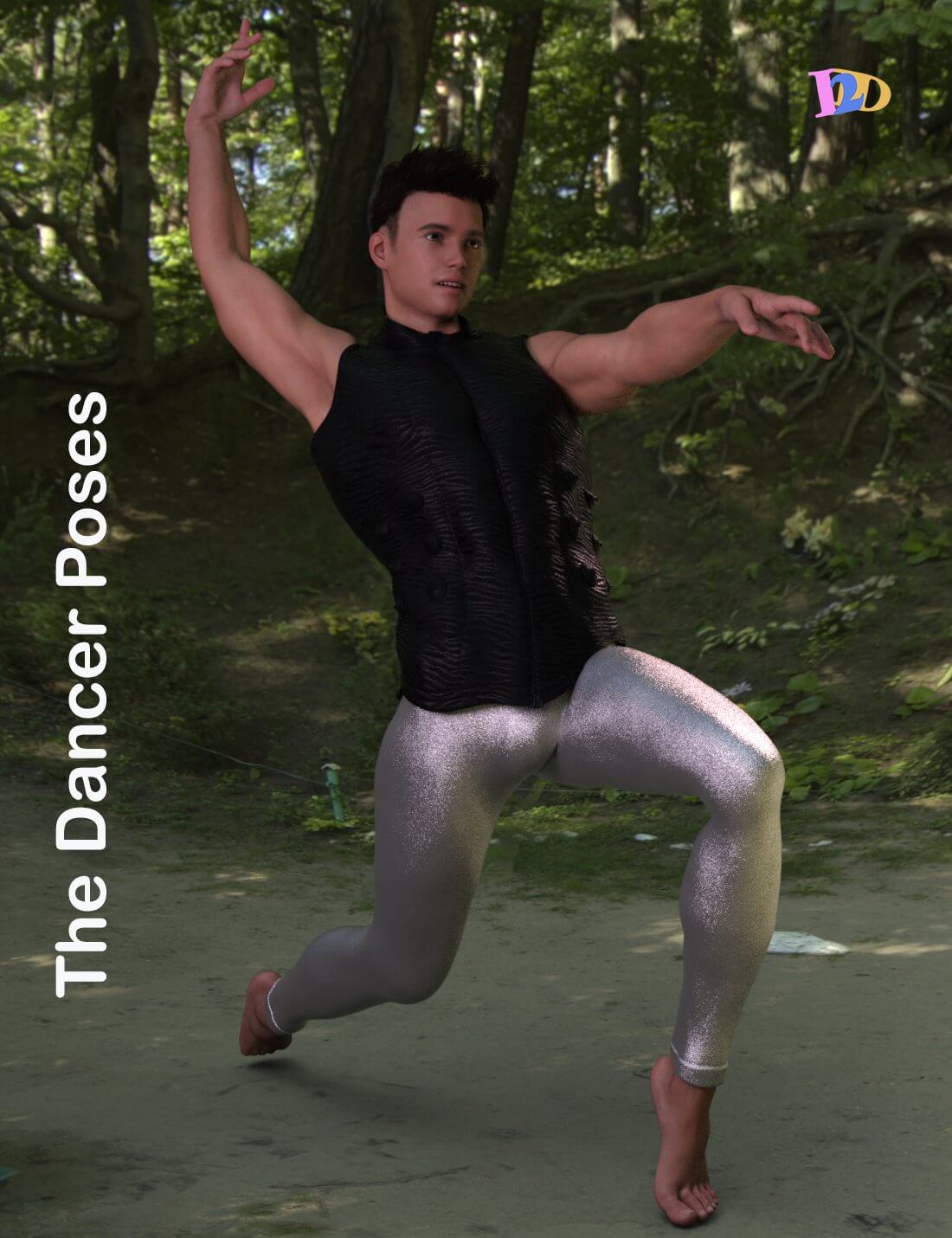 The Dancer Poses For Andrew HD and Genesis 8.1 Male - Daz Content by den
