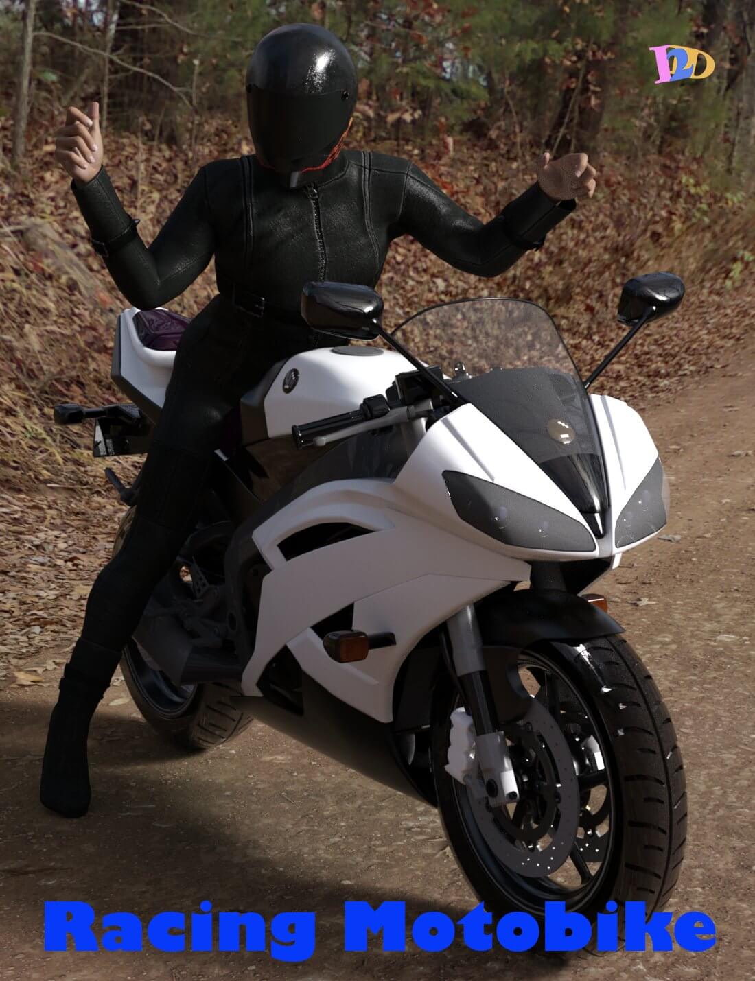 Vehicles Series: I2D Racing Motorbike - Daz Content by den