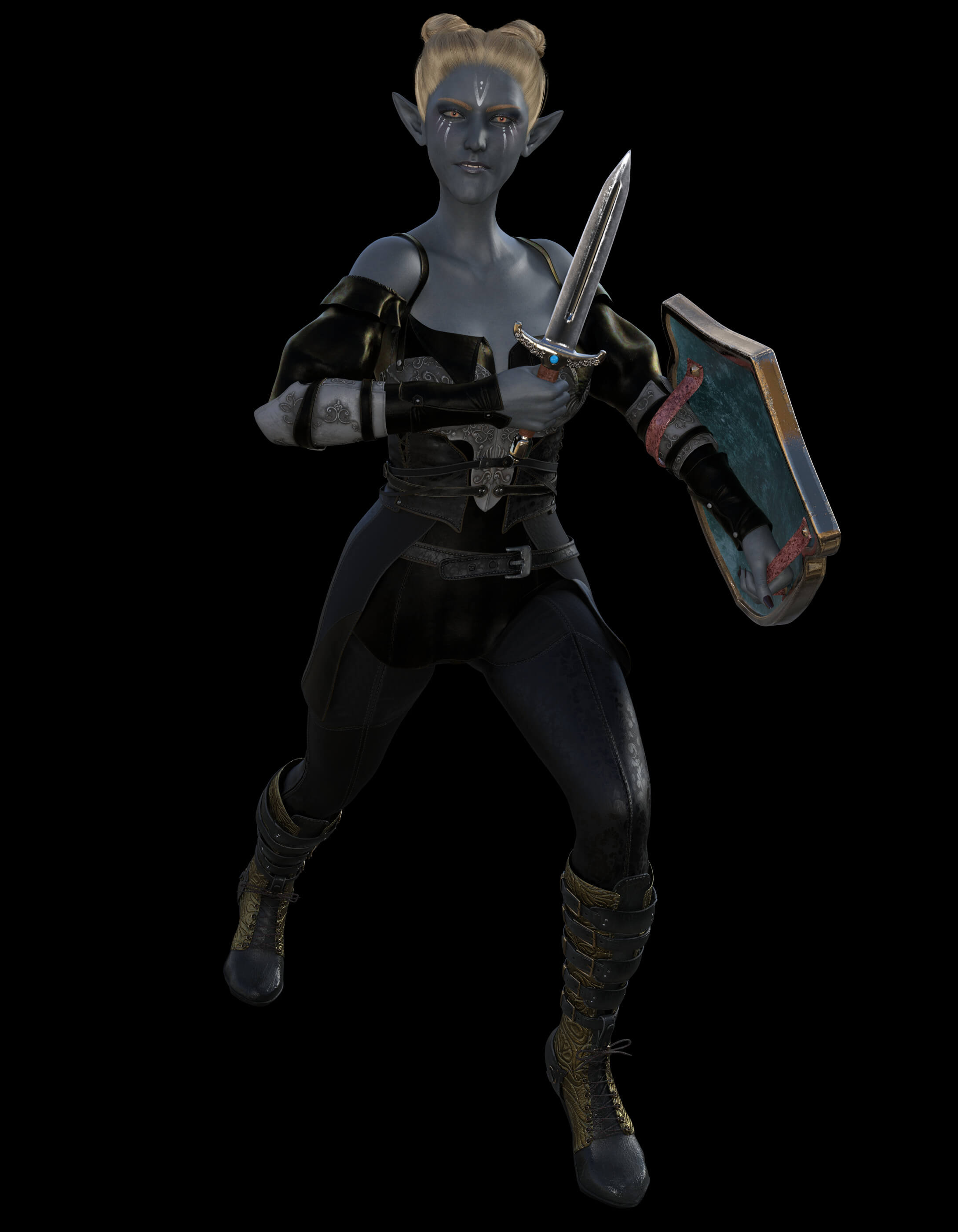 Sonny Elf Character Morph for Genesis 8.1 Female - Daz Content by DenisK