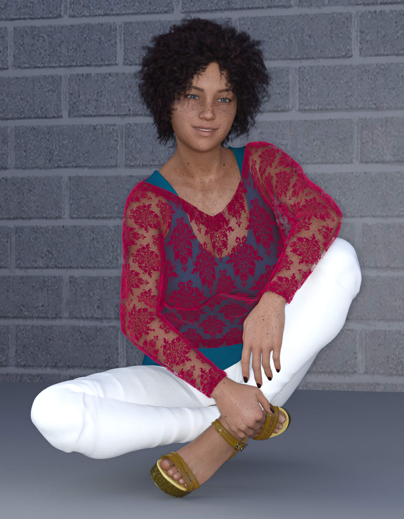 Sonya1 Character Morph for Genesis 8 Female - Daz Content by DenisK