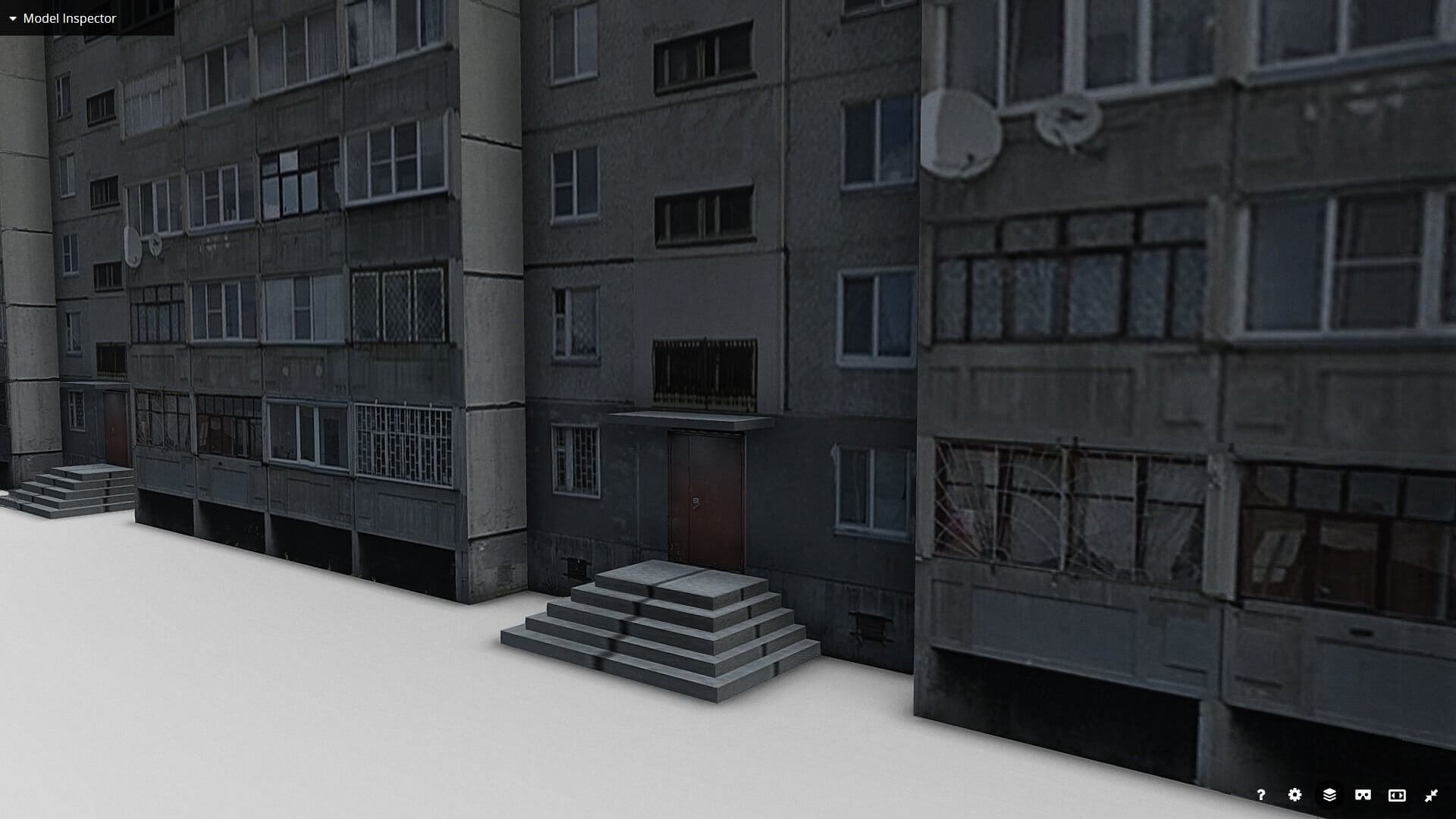 10 Story Residential Building - 3D Model by denlog