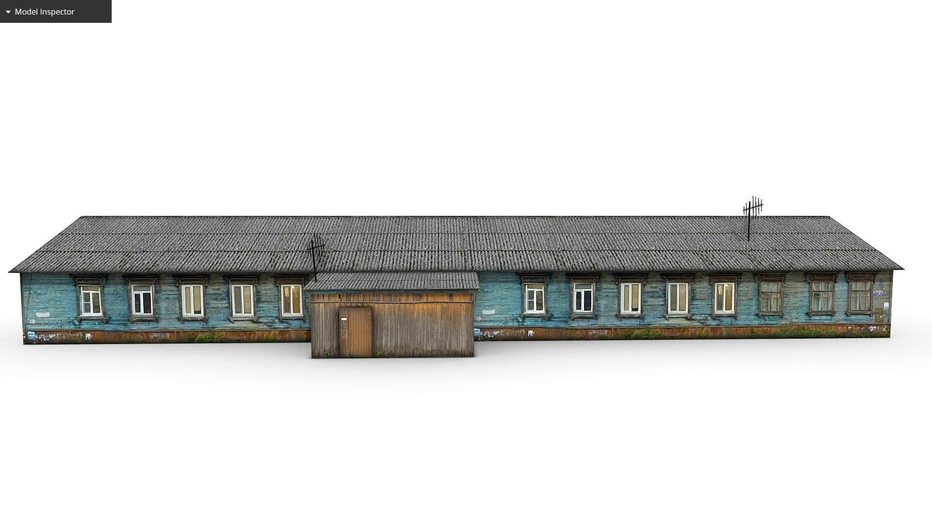 Barrack Old Village House - 3D Model by denlog