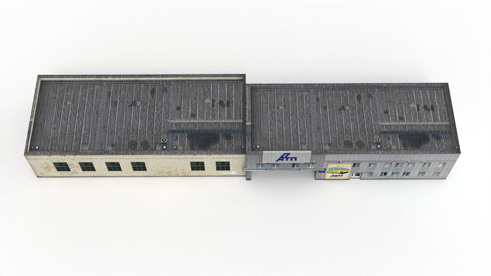Bus Depot - 3D Model by denlog