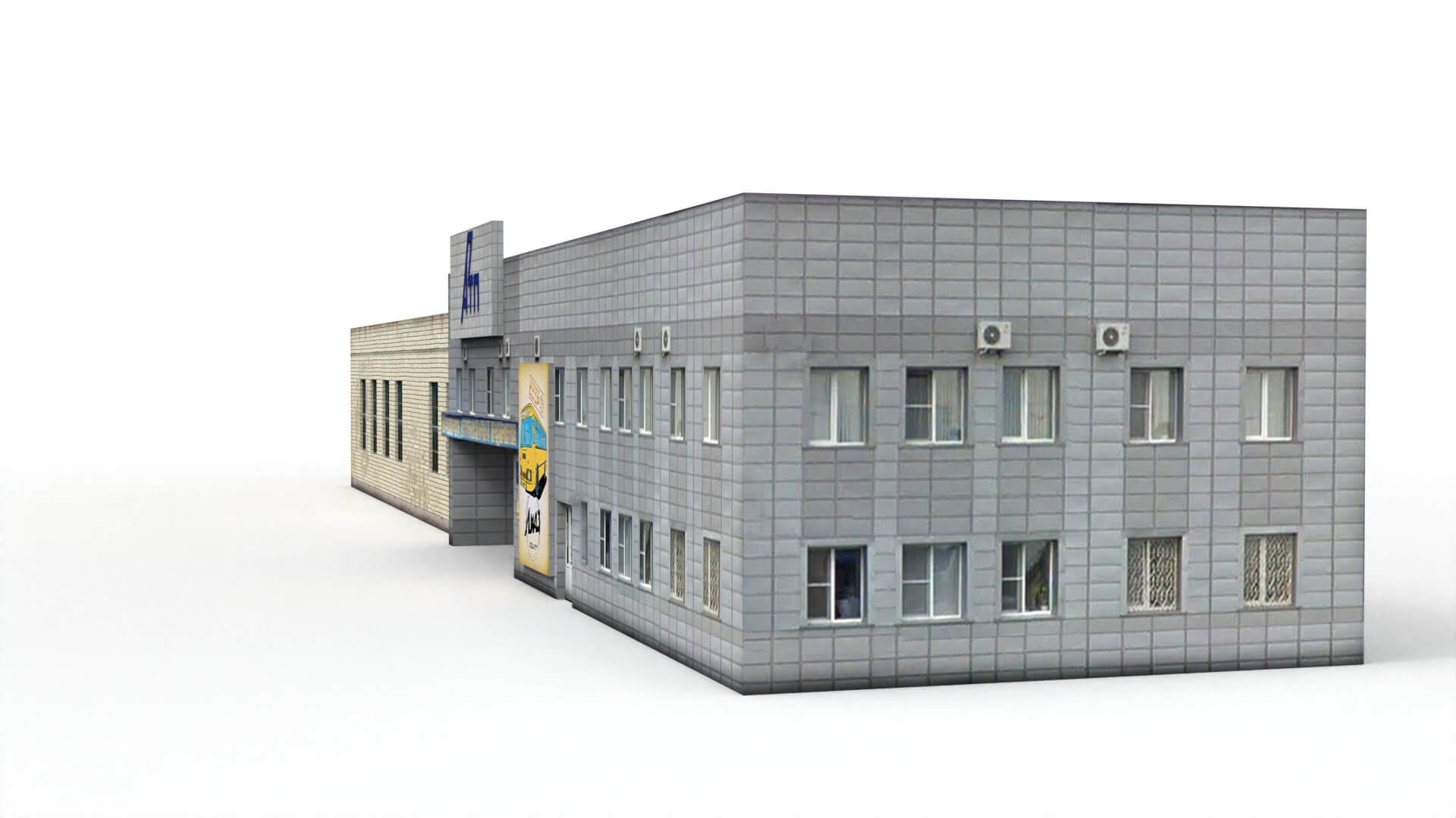 Bus Depot - 3D Model by denlog