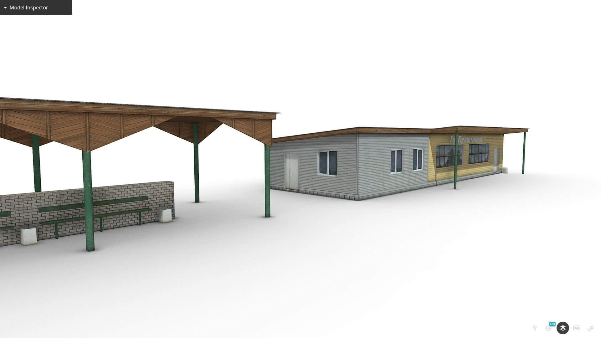 Bus Station - 3D Model by denlog