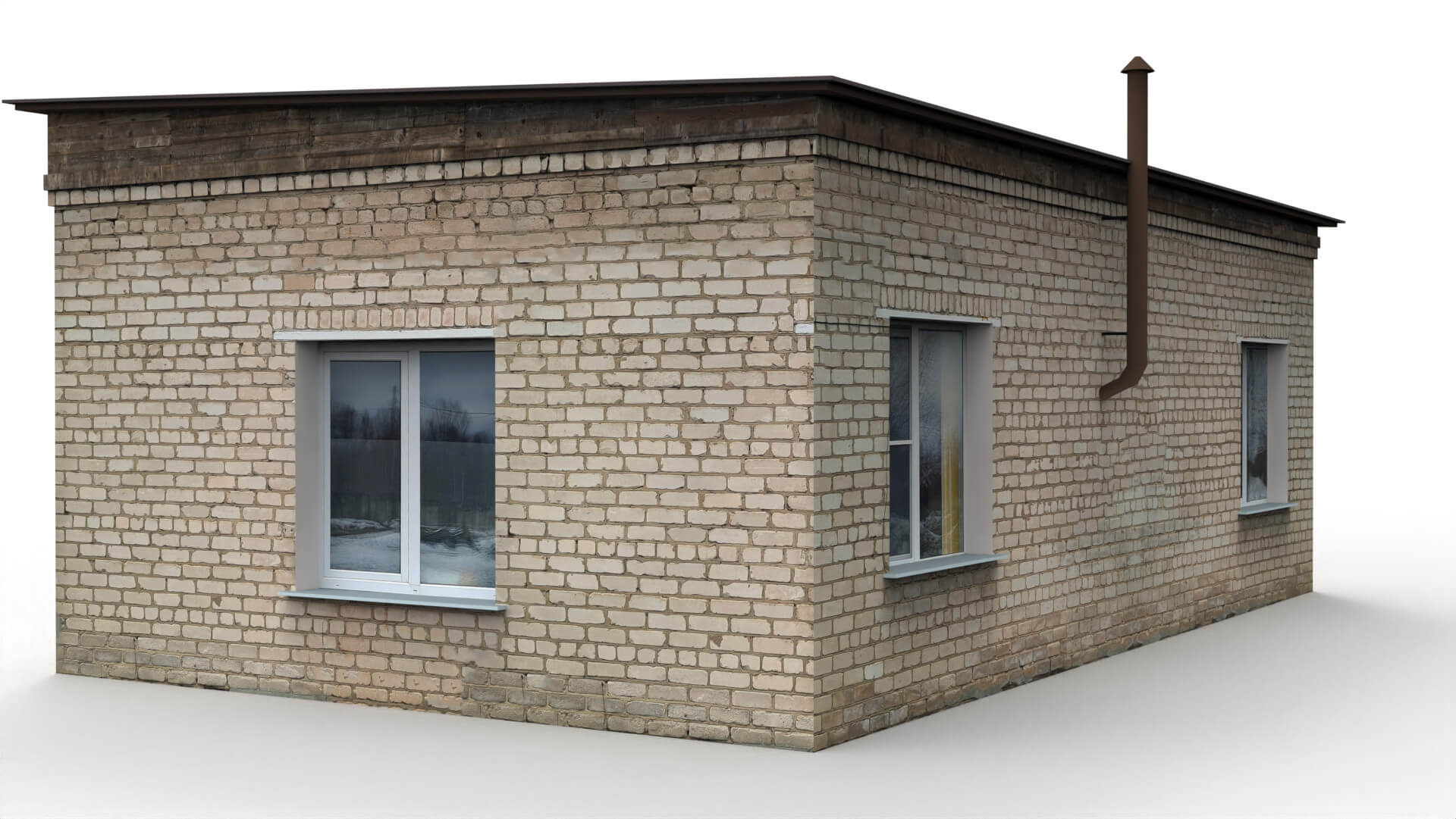 First-Aid Post Building 3D Model by denlog