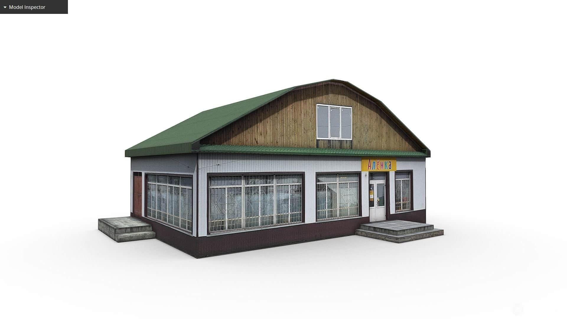 Food Shop - 3D Model by denlog