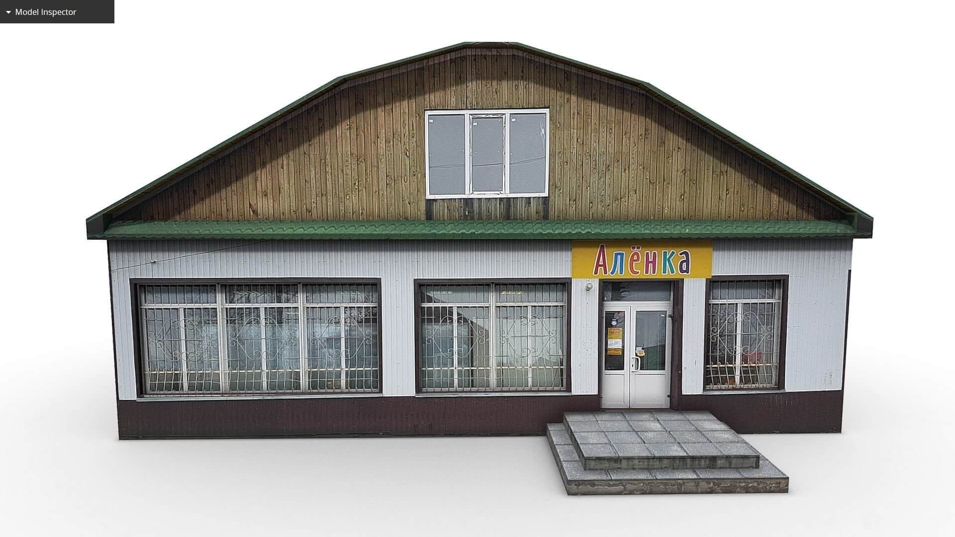 Food Shop - 3D Model by denlog