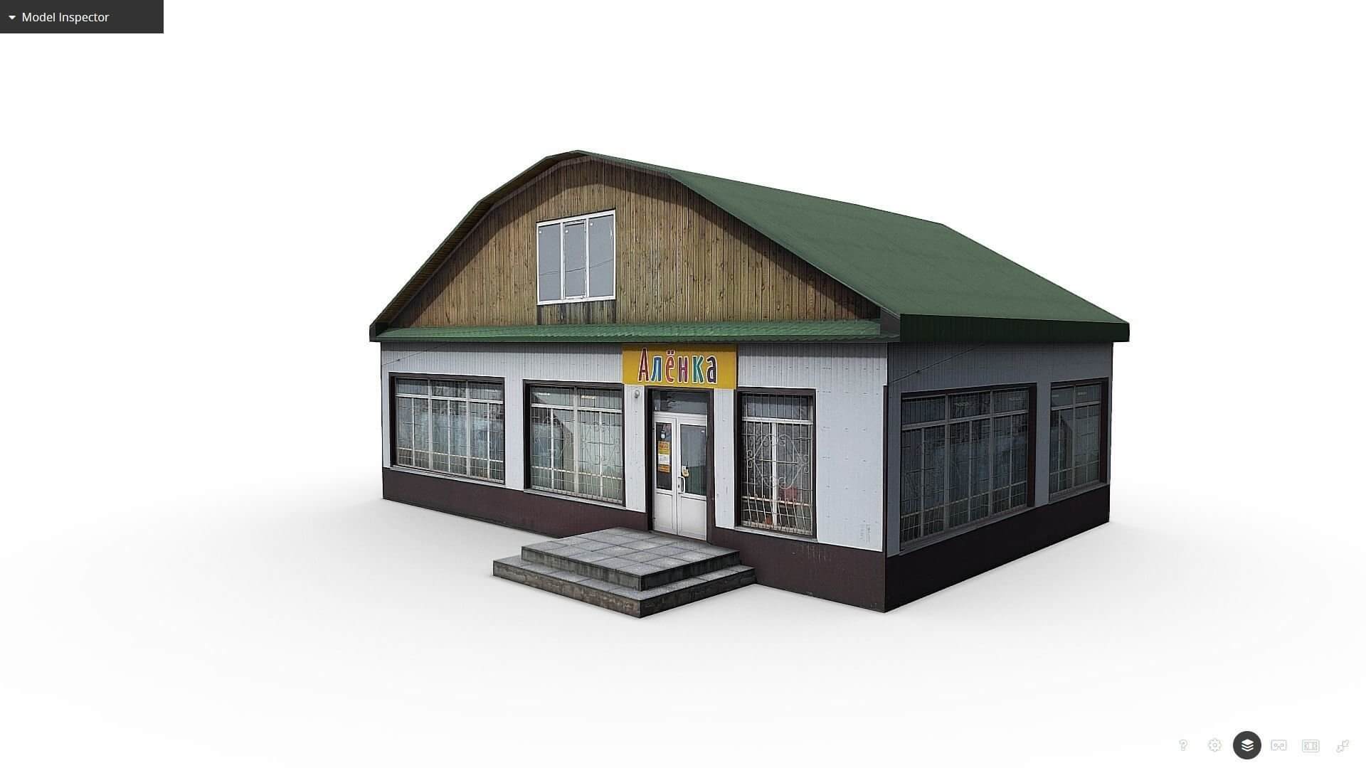 Food Shop - 3D Model by denlog