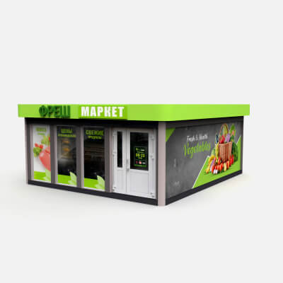 Fresh Market - 3D Model by denlog