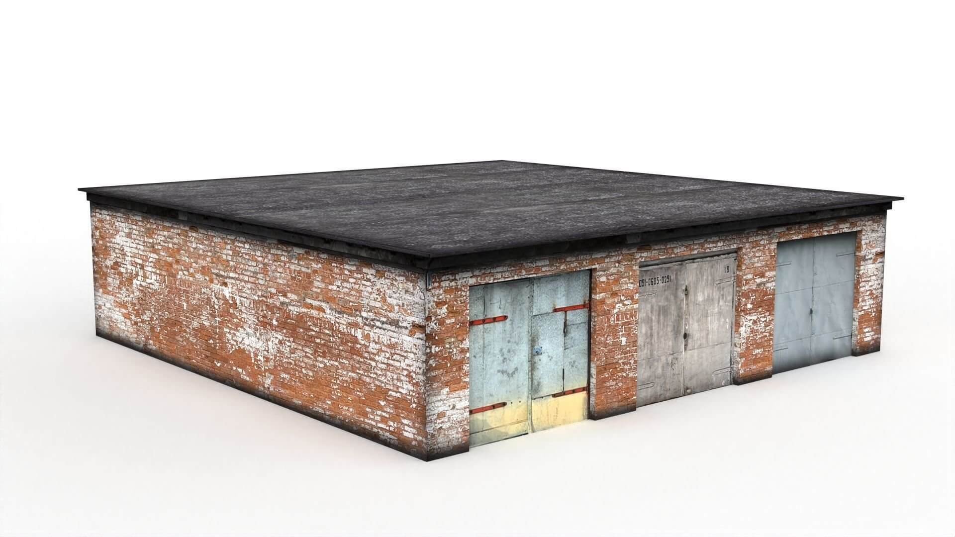 Garage - 3D Model by denlog