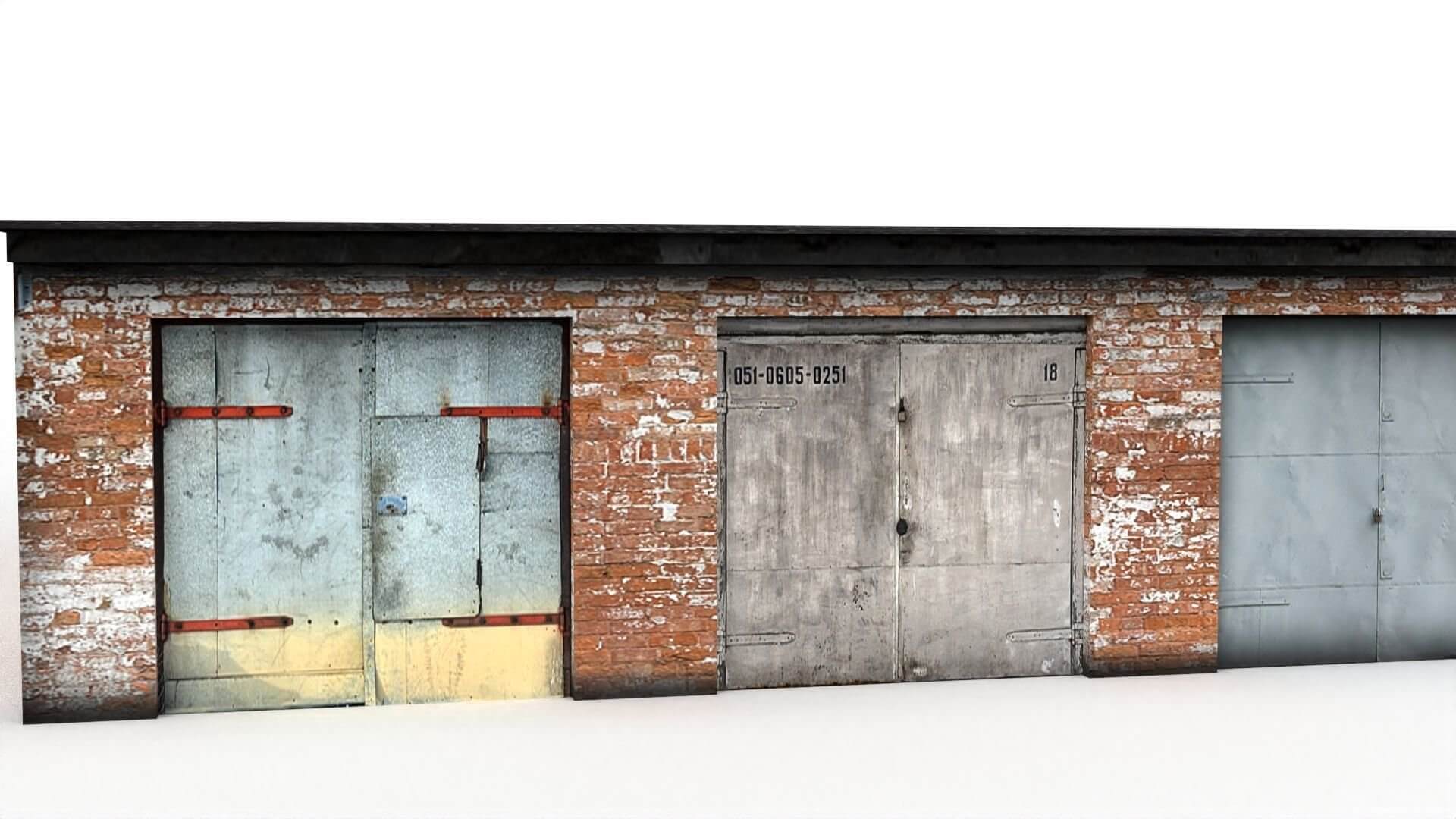 Garage - 3D Model by denlog