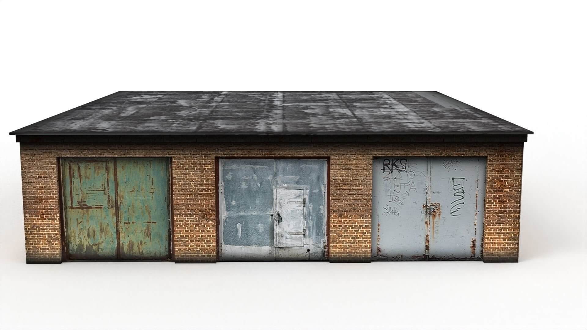 Garage - 3D Model by denlog