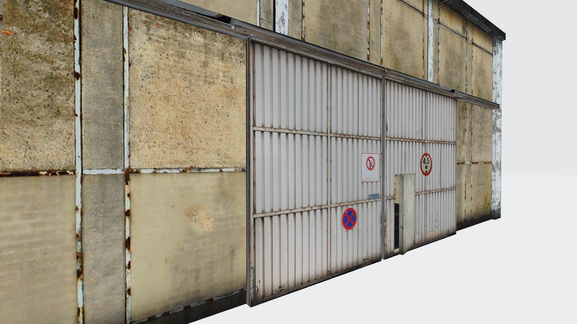 Hangar - 3D Model by denlog