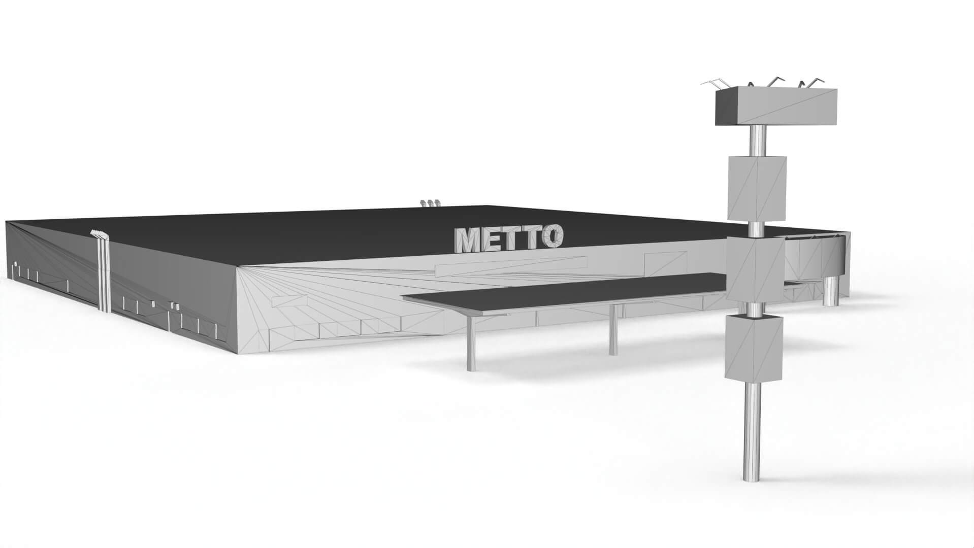 Hypermarket METTO - 3D Model by denlog