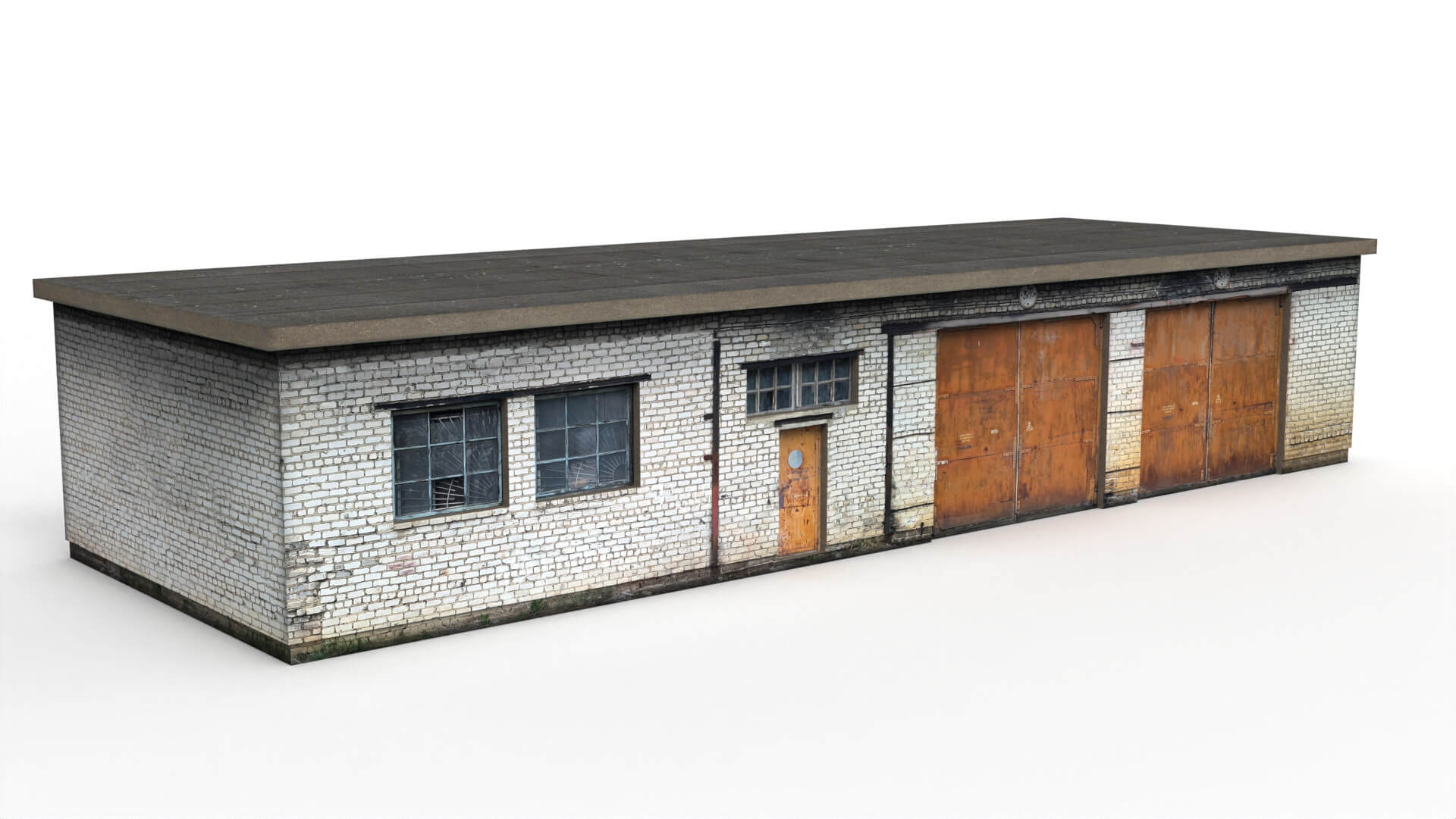 Industrial Building - Free 3D Model by denlog