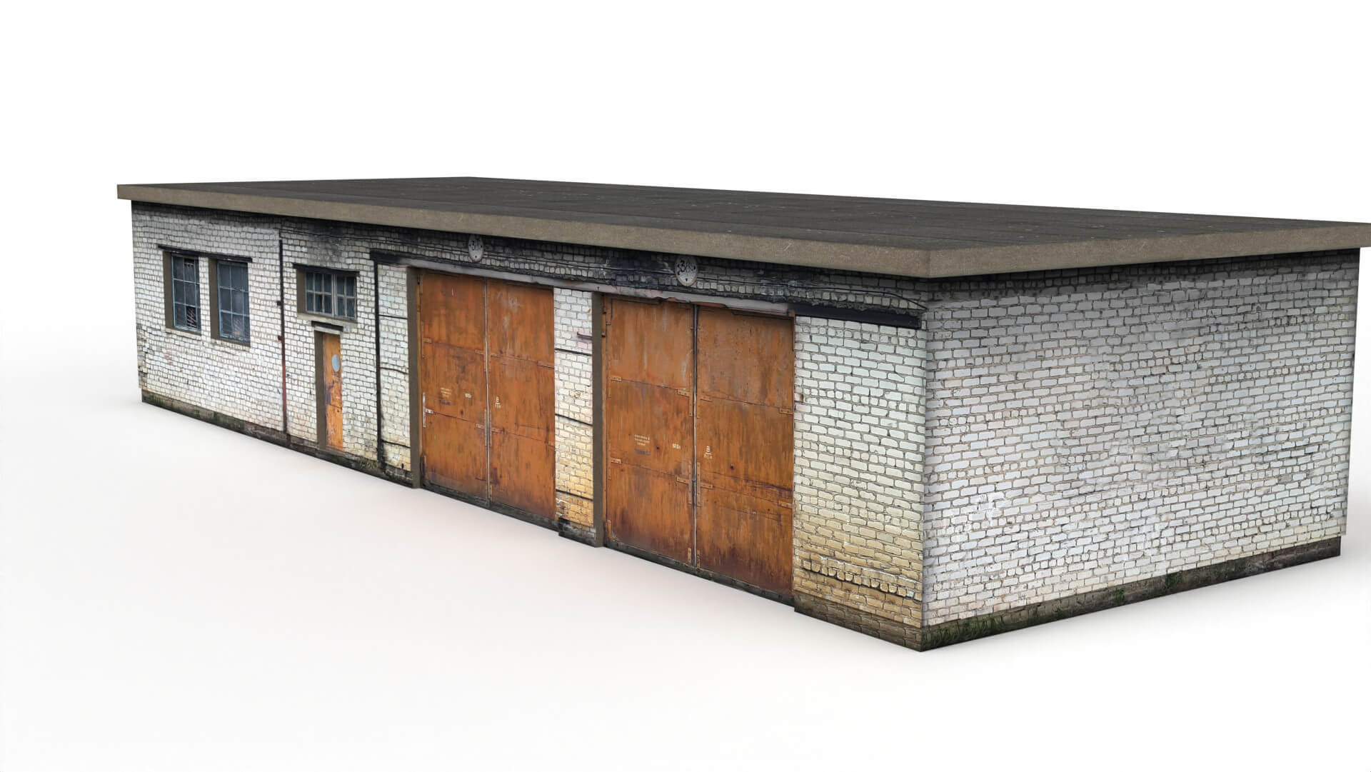 Industrial Building - Free 3D Model by denlog