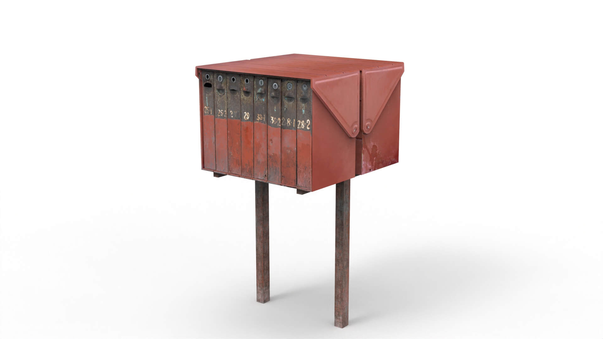 Mailbox - 3D Model by denlog