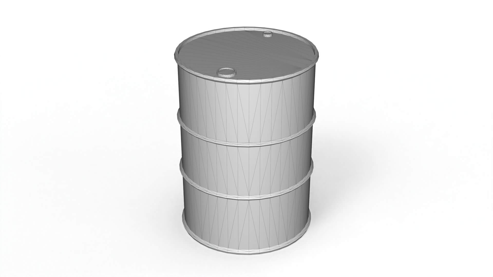 Metal Barrel - 3D Model by denlog