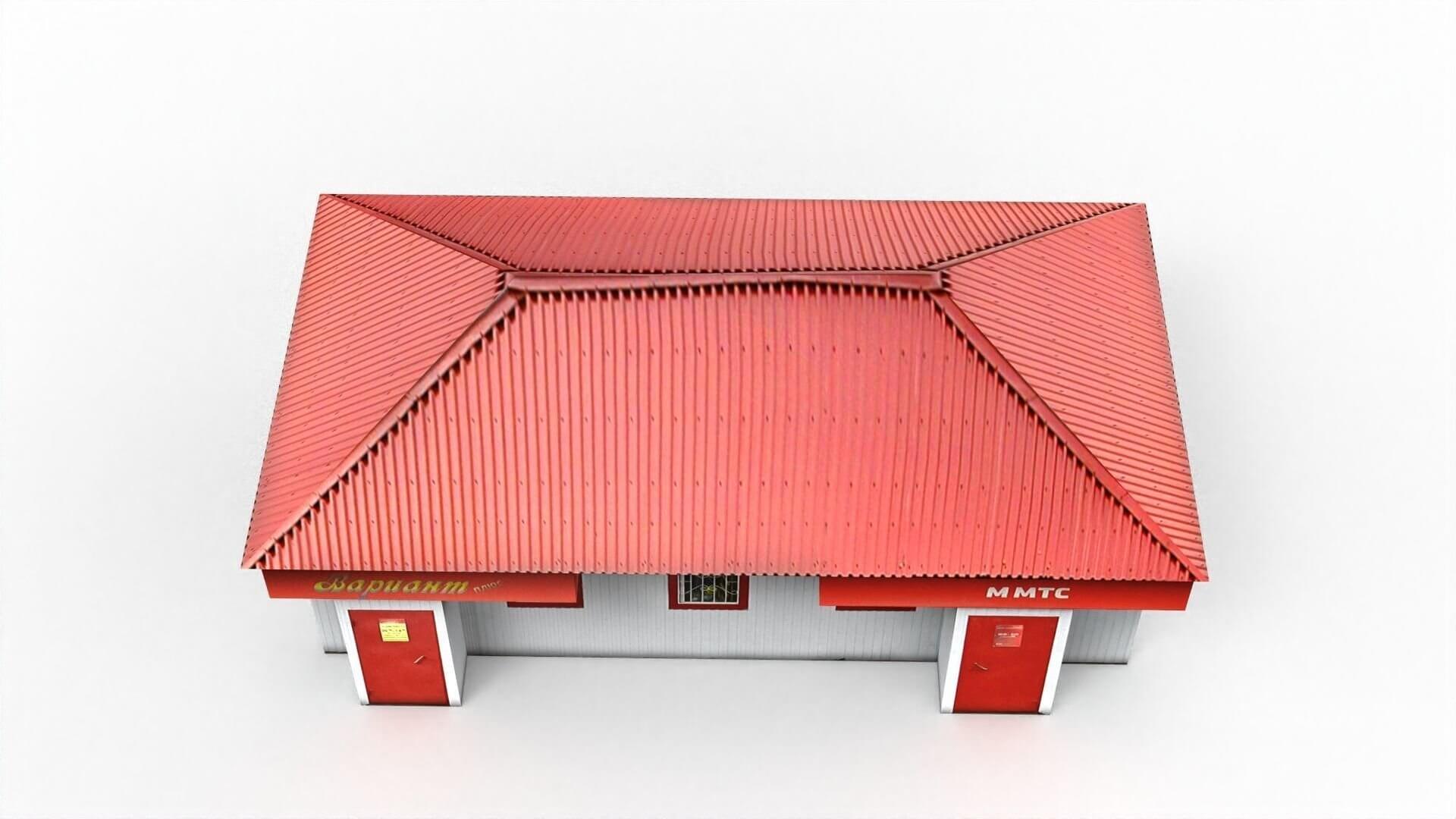 Mini Shop - 3D Model by denlog