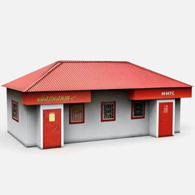 Mini Shop - 3D Model by denlog