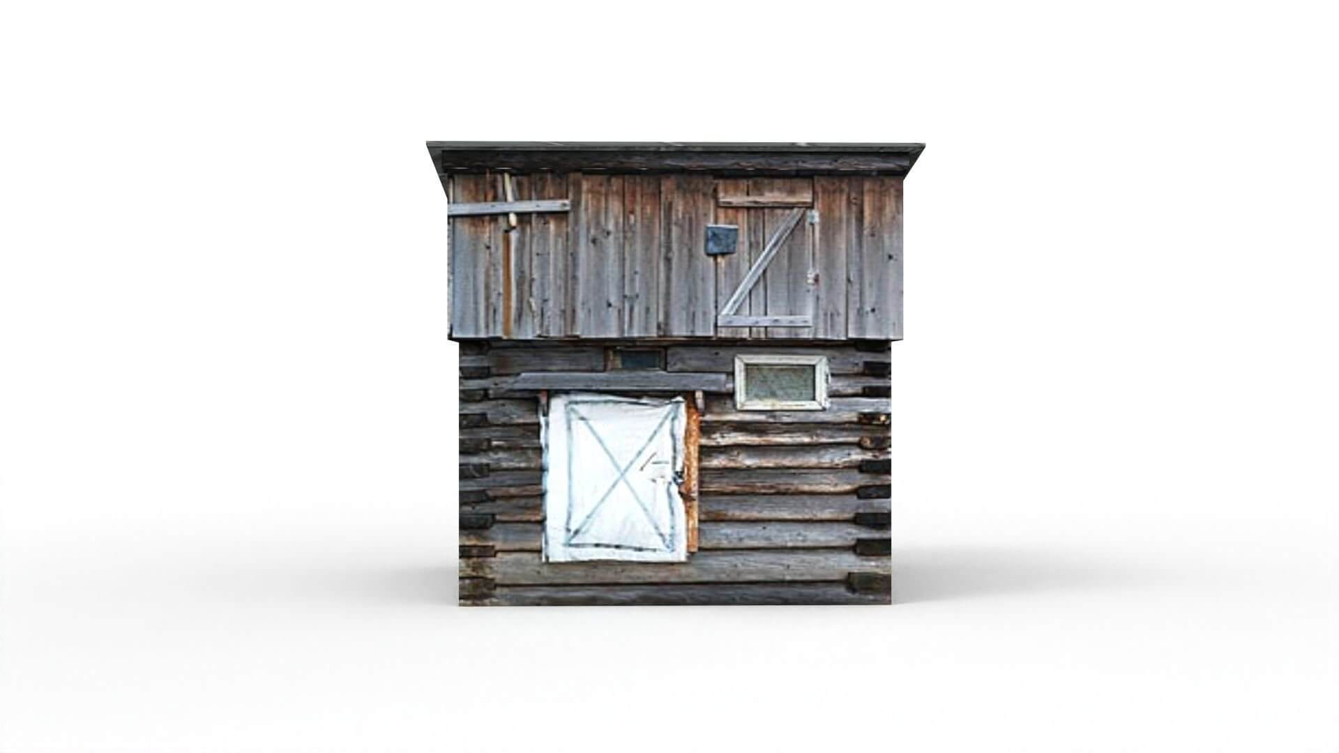 Old Barn - 3D Model by denlog