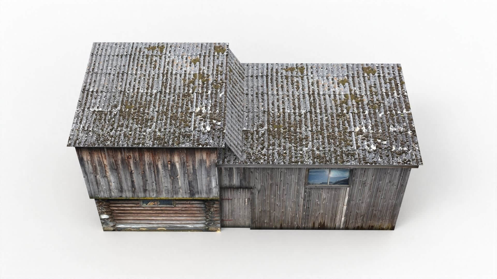 Old Barn - 3D Model by denlog