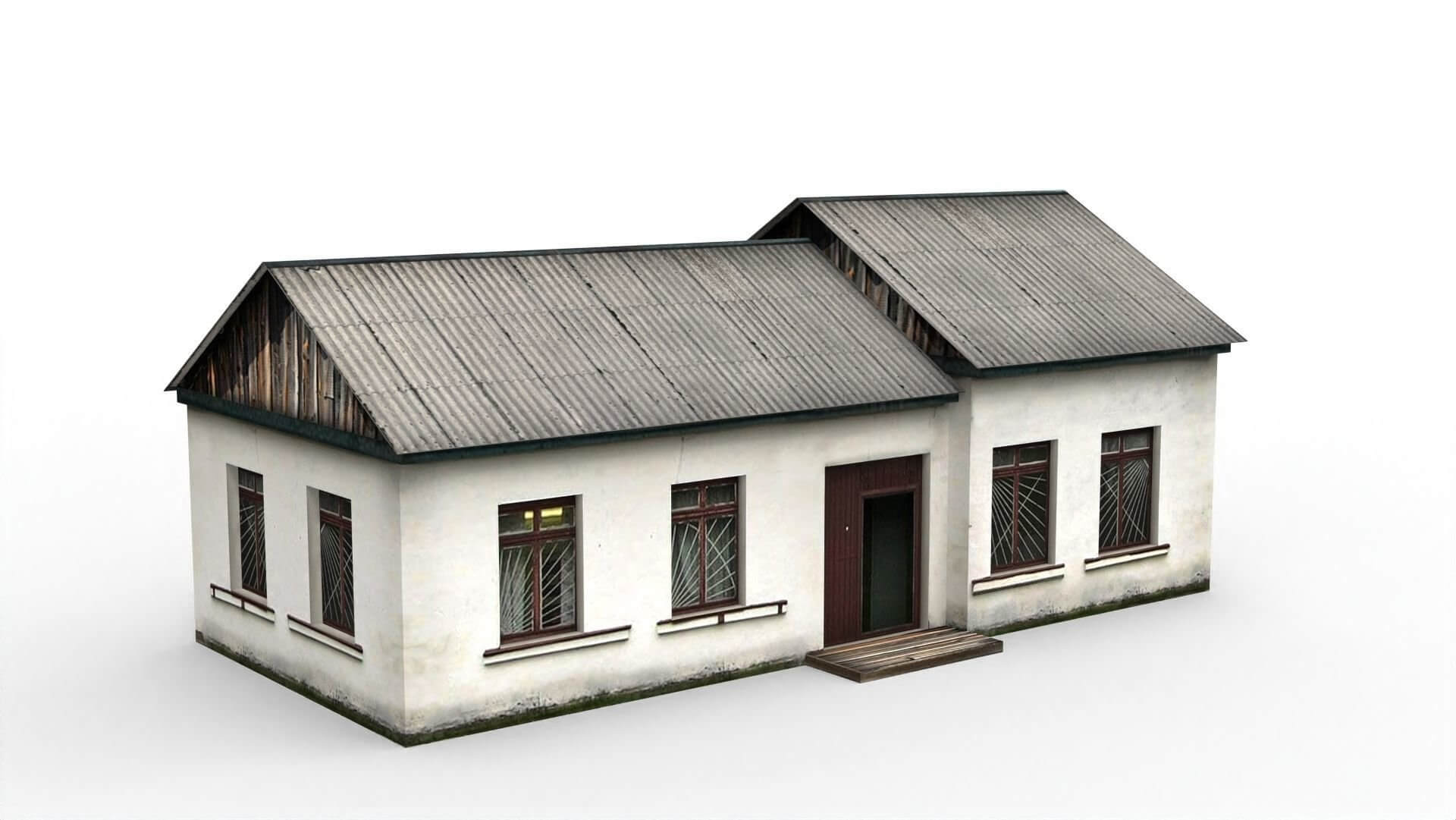 Old Building - 3D Model by denlog