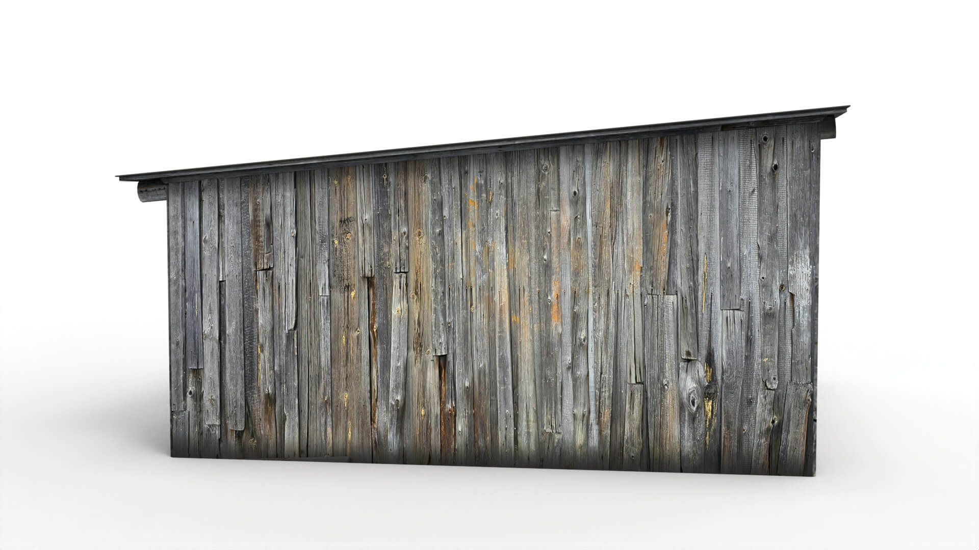 Old Wooden Shed - 3D Model by denlog