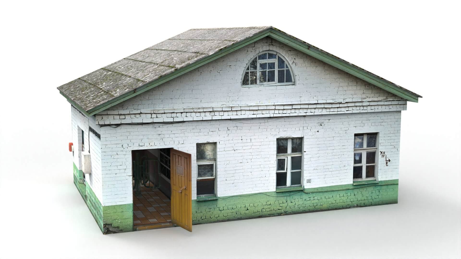 Old Soviet Checkpoint - 3D Model by denlog