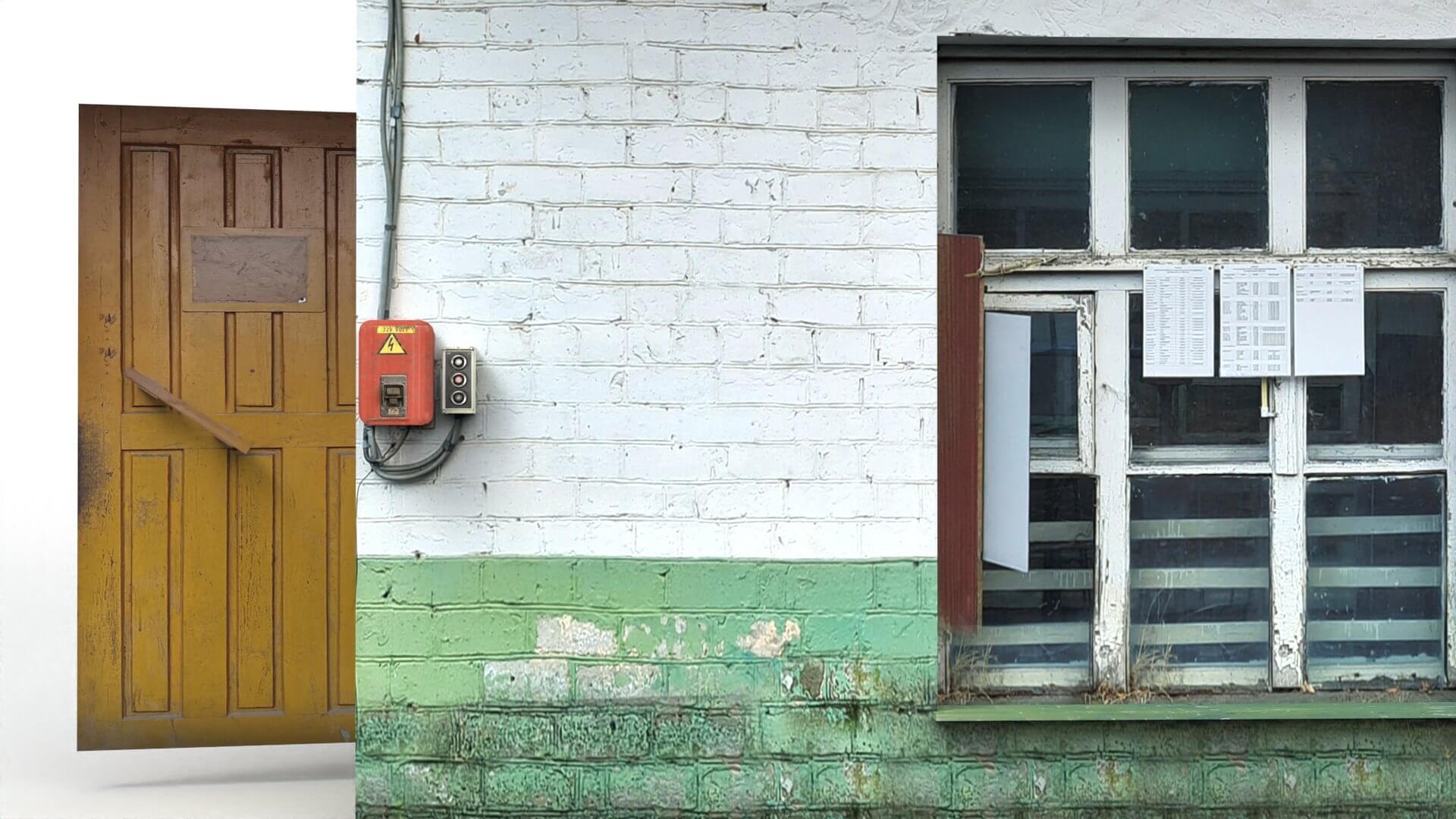 Old Soviet Checkpoint - 3D Model by denlog