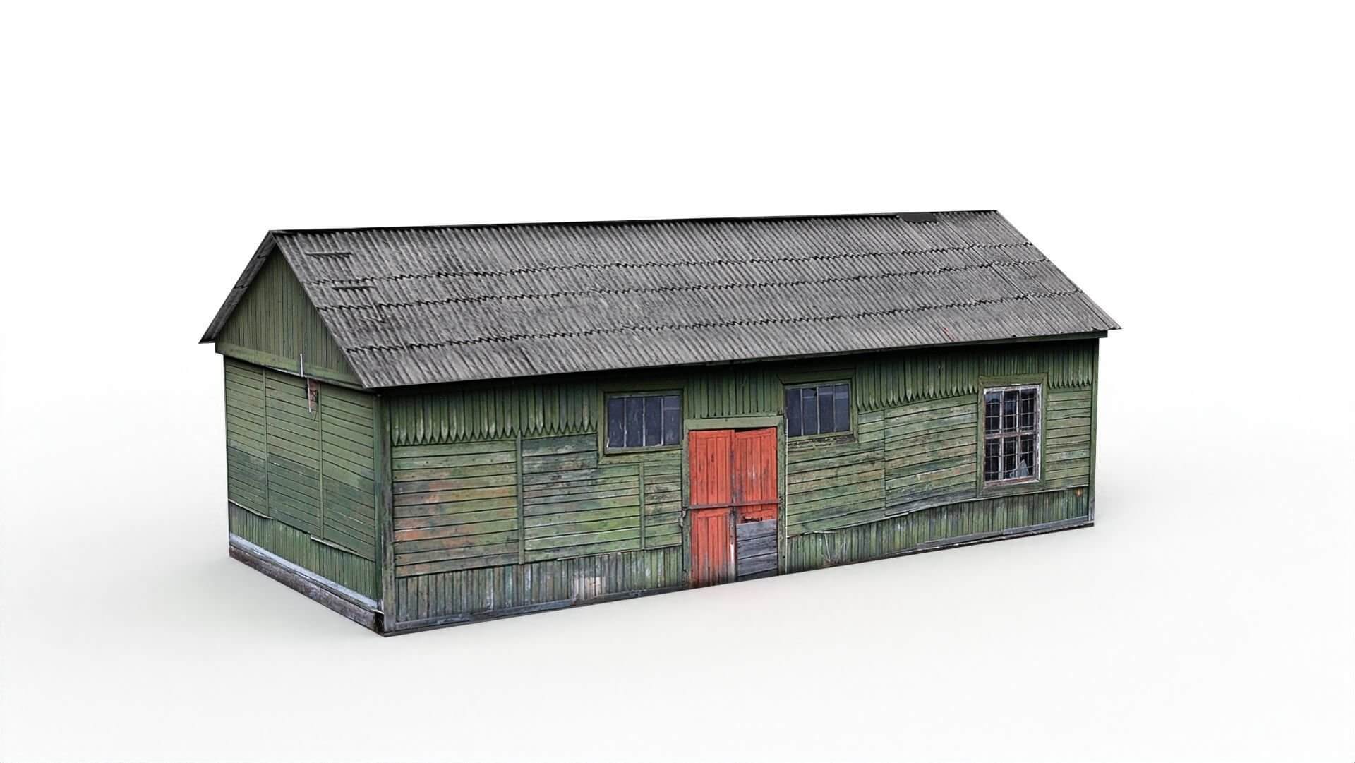 Old Warehouse - 3D Model by denlog