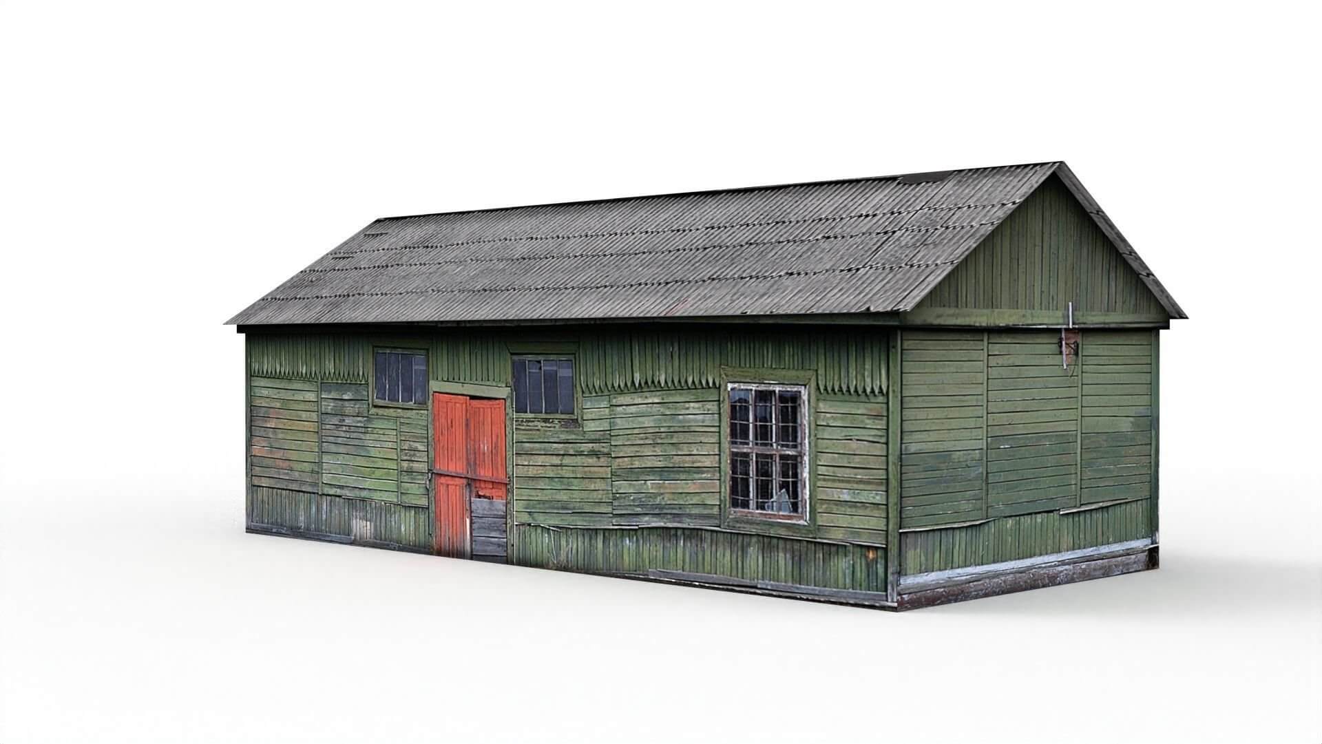 Old Warehouse - 3D Model by denlog