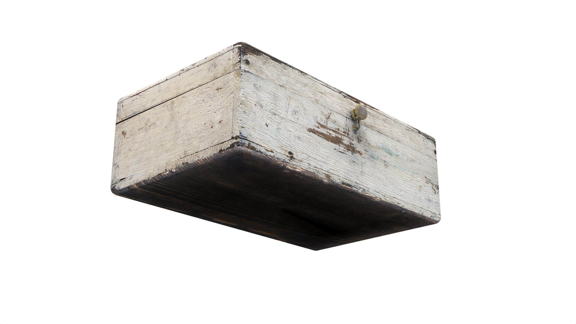 Old Wooden Medical Box - 3D Model by denlog