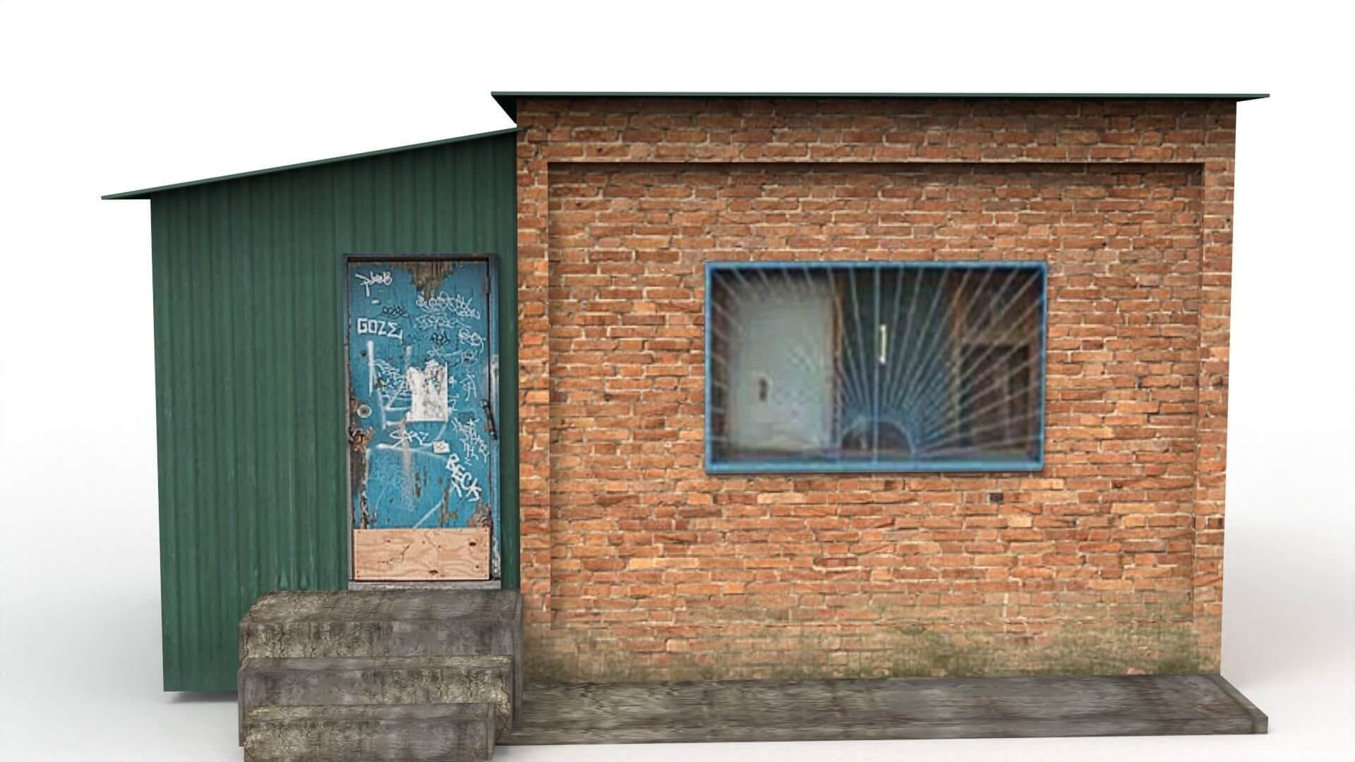 Railway Booth - 3D Model by denlog